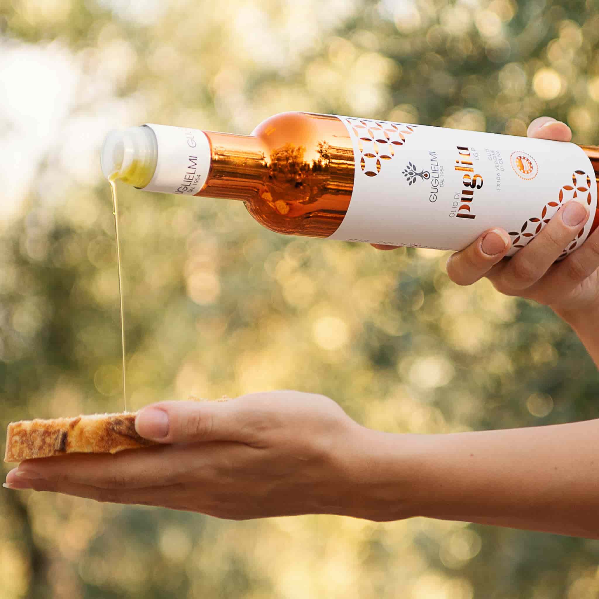 Olio Guglielmi IGP Puglia Extra Virgin Olive Oil, 500ml | Buy online UK – Sous Chef UK