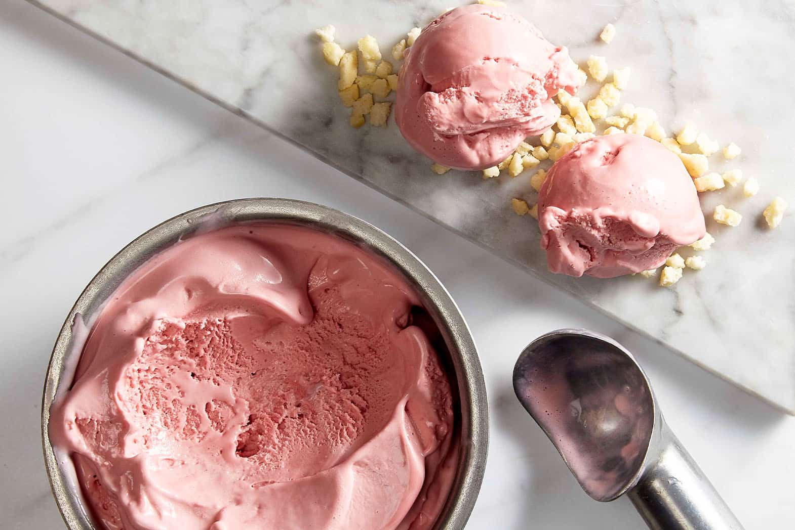 Ruby Ice Cream Recipe | Sous Chef UK