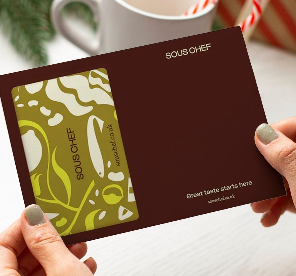 Sous Chef Gift Cards – The Expert's Gift for Food Lovers