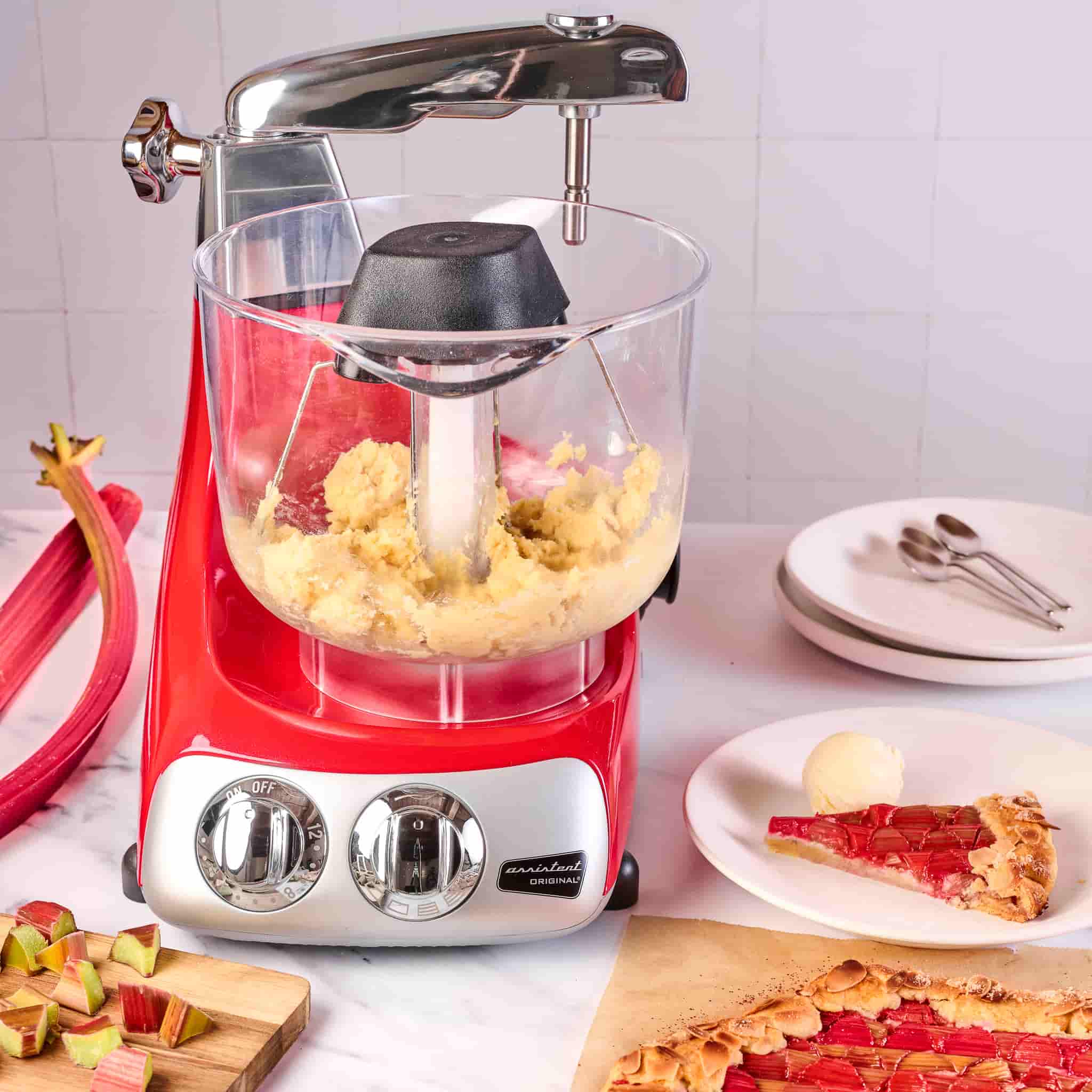 Ankarsrum Assistent Original Stand Mixer, Red | Buy online UK – Sous ...
