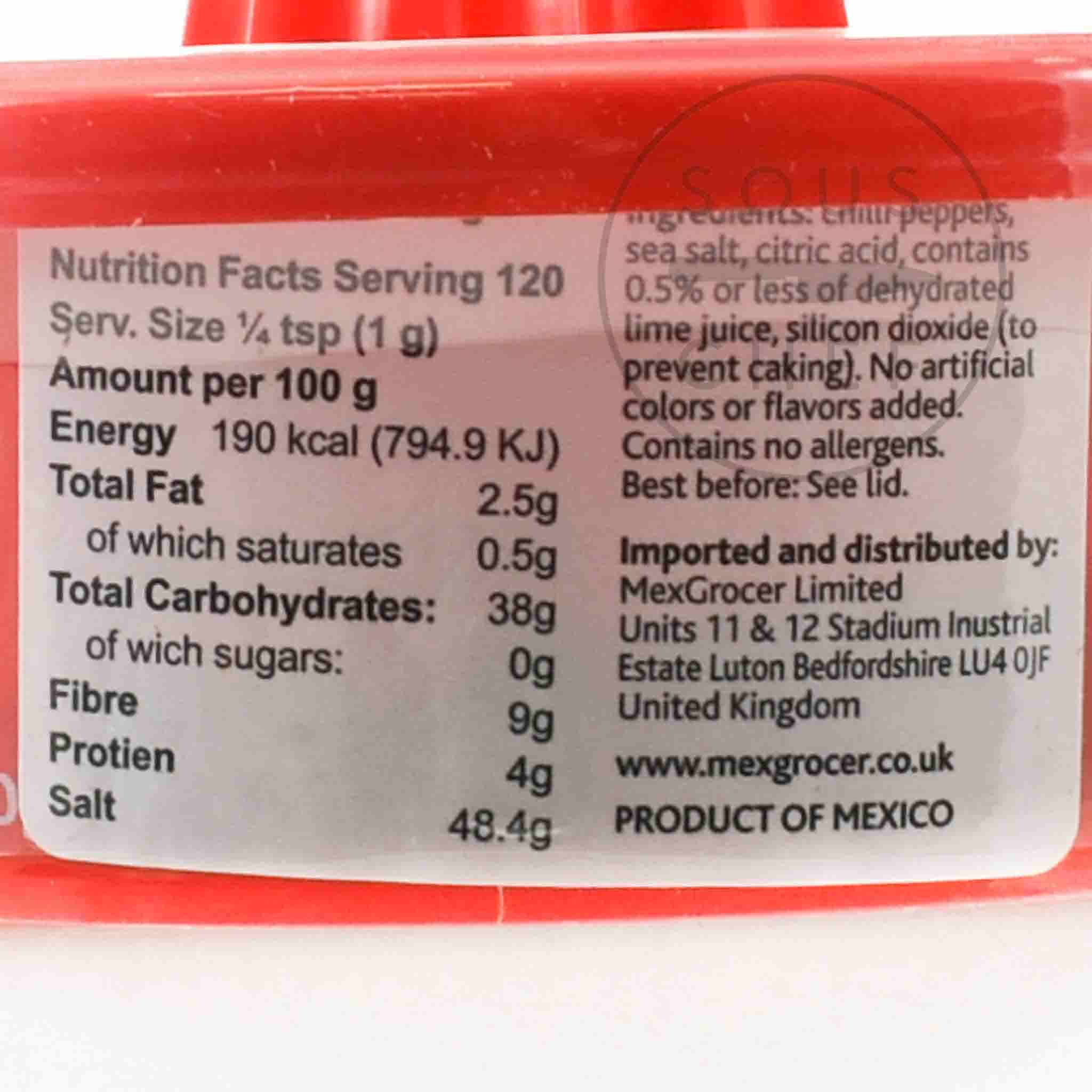 Tajin Glass Rimmer for Margaritas, 120g | Buy online UK – Sous Chef UK