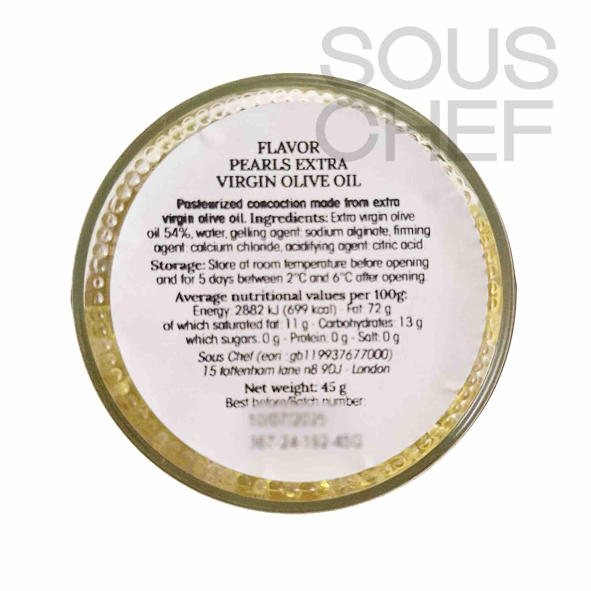 Christine Le Tennier Extra Virgin Olive Oil Pearls | Buy online UK ...