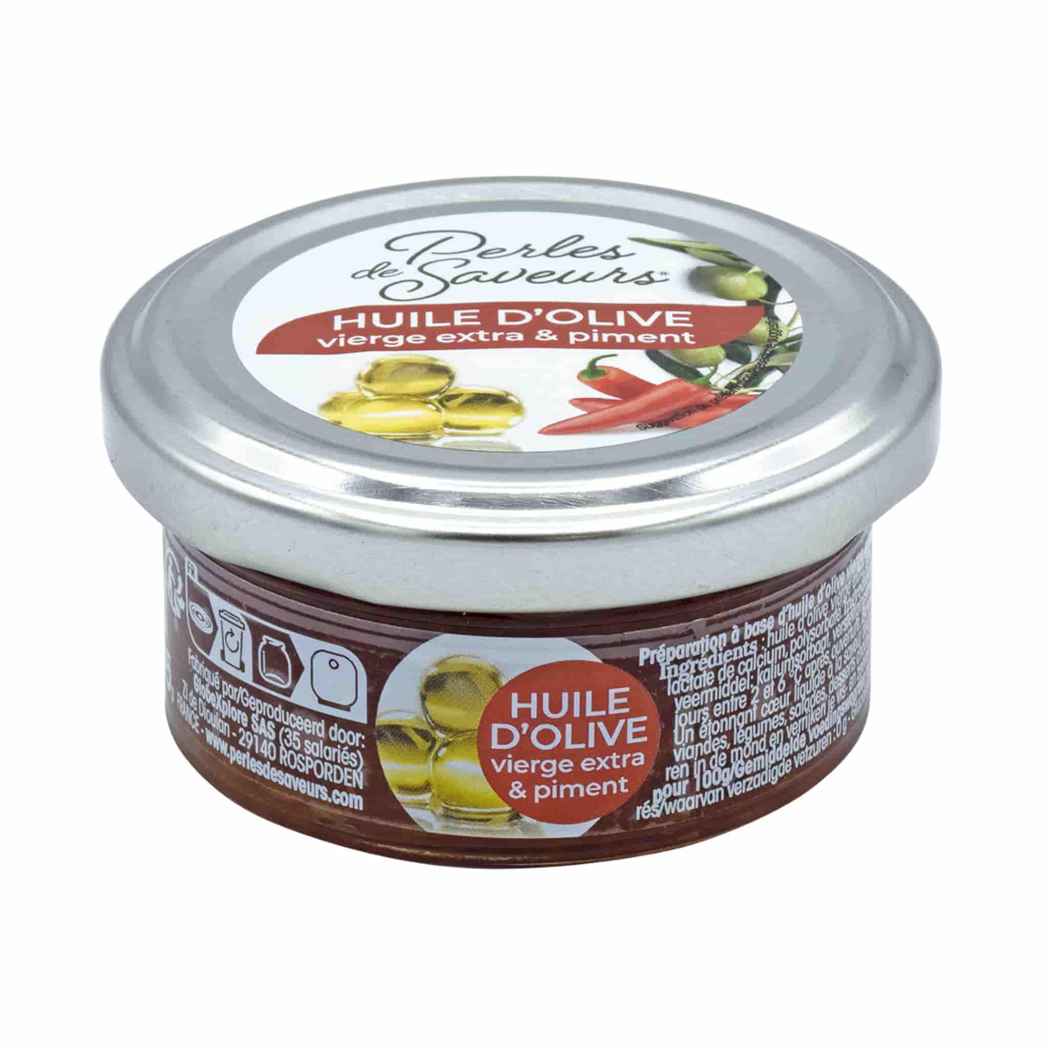 Christine Le Tennier Extra Virgin Olive Oil & Chili Pearls, 45g | Buy ...