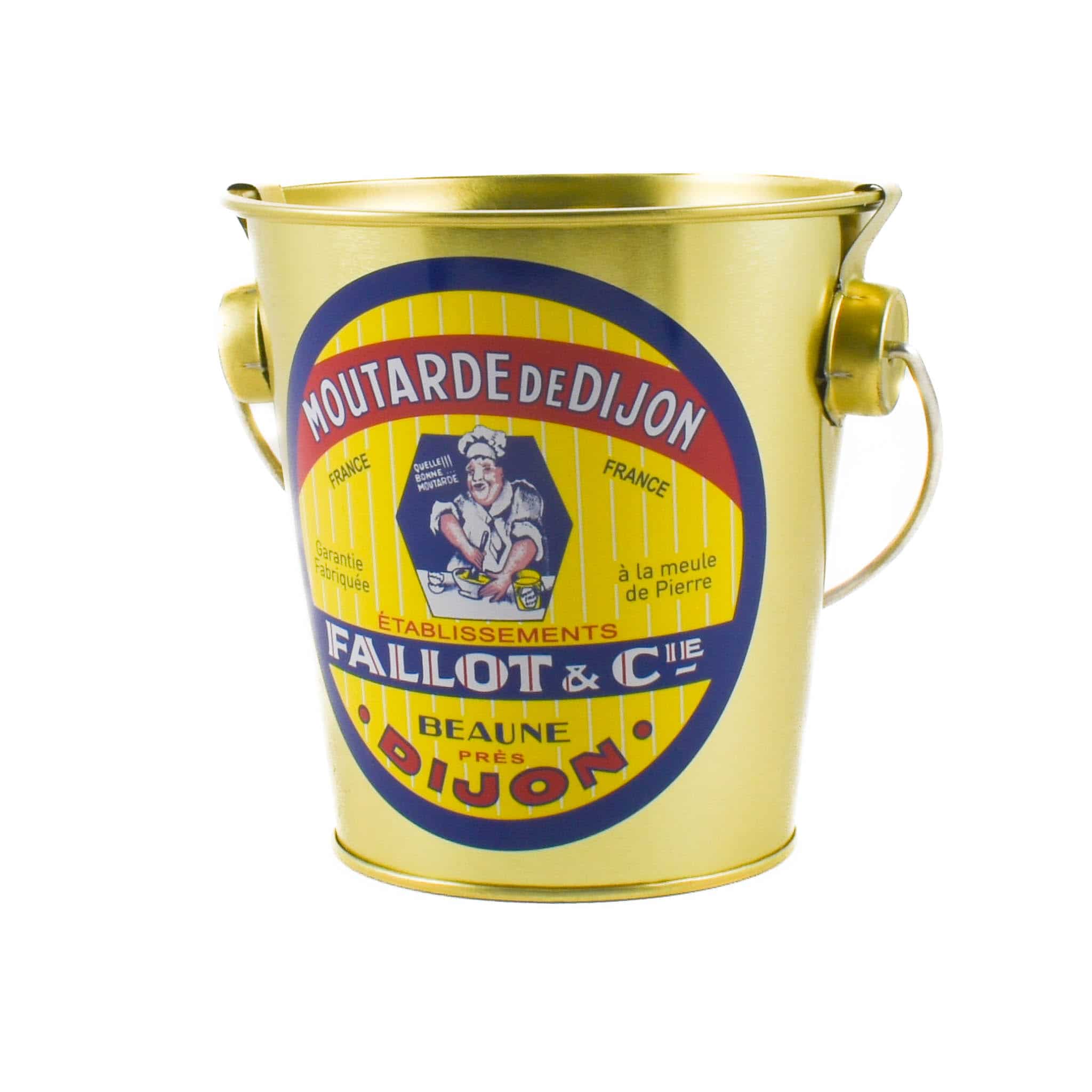 Fallot Dijon Mustard In Gift Metal Bucket 450g | Buy online UK – Sous ...