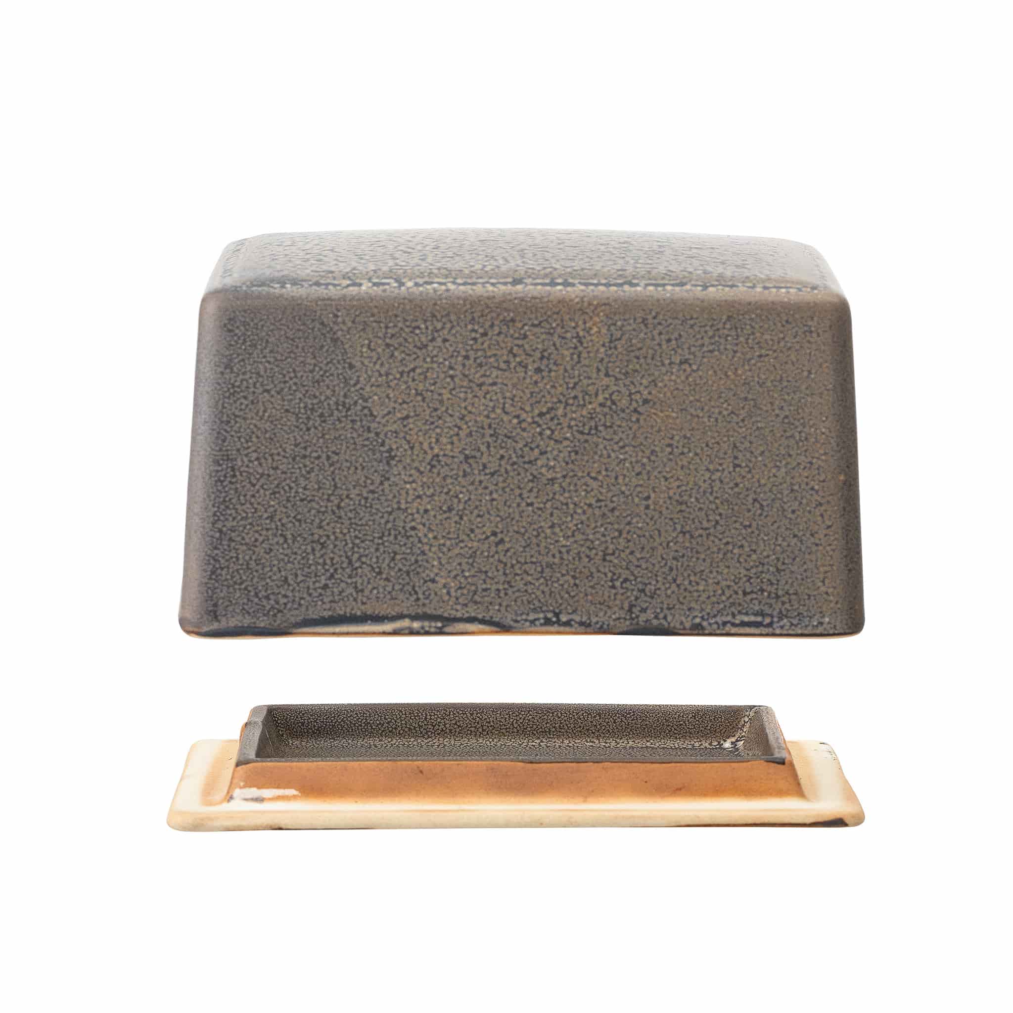 Kendra Grey Stoneware Butter Dish | Buy online UK – Sous Chef UK
