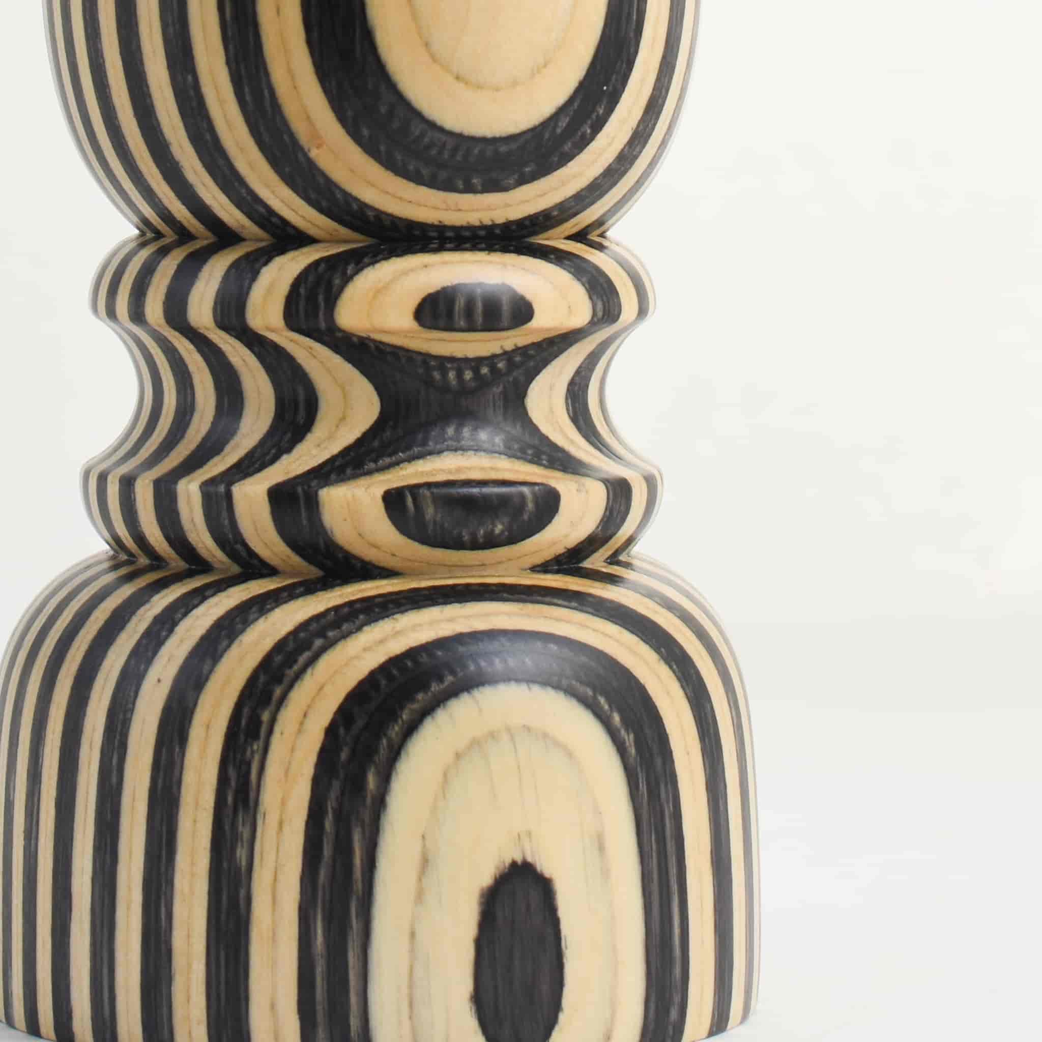 Chiarugi Black & White Stripe Pepper Mill, 28cm | Buy online UK – Sous ...