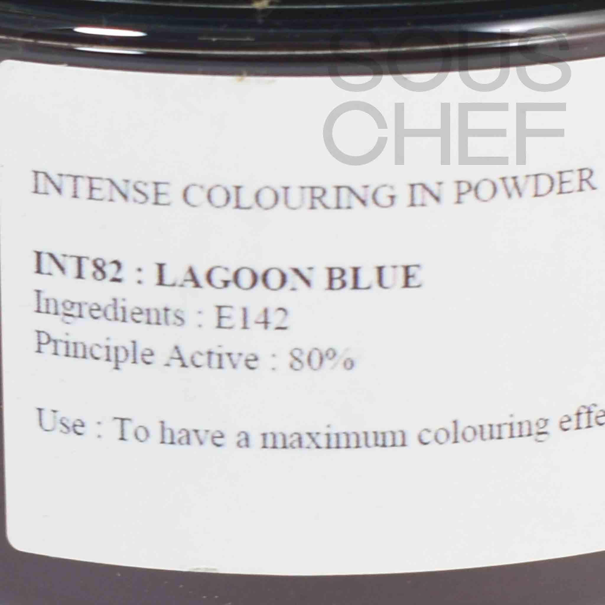 Deco Relief Intense Blue Lagoon Food Colour, 50g | Buy online UK – Sous ...