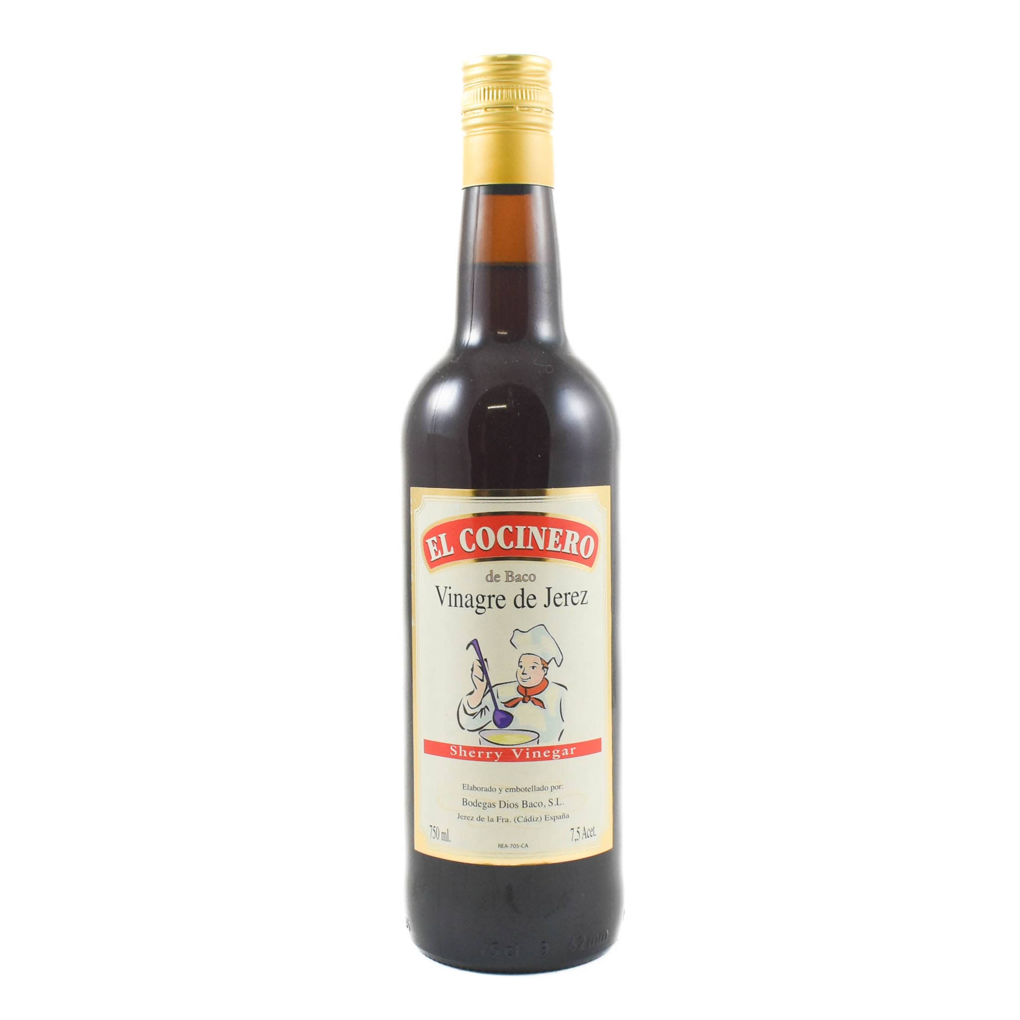 Dios Baco El Cocinero Sherry Vinegar, 750ml | Buy online UK – Sous Chef UK