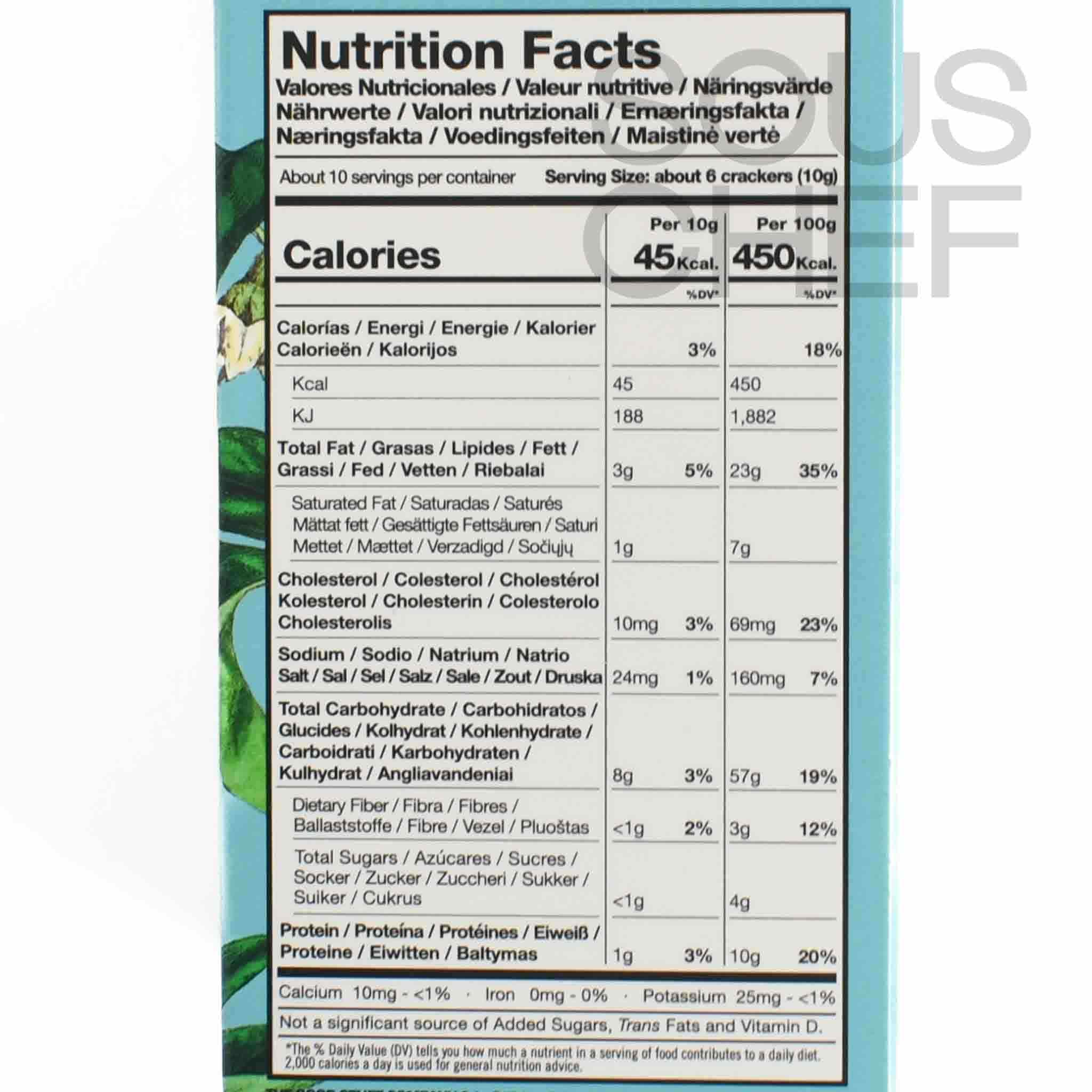 Lady Joseph Smoked Hot Paprika Crackers, 100g | Buy online UK – Sous ...