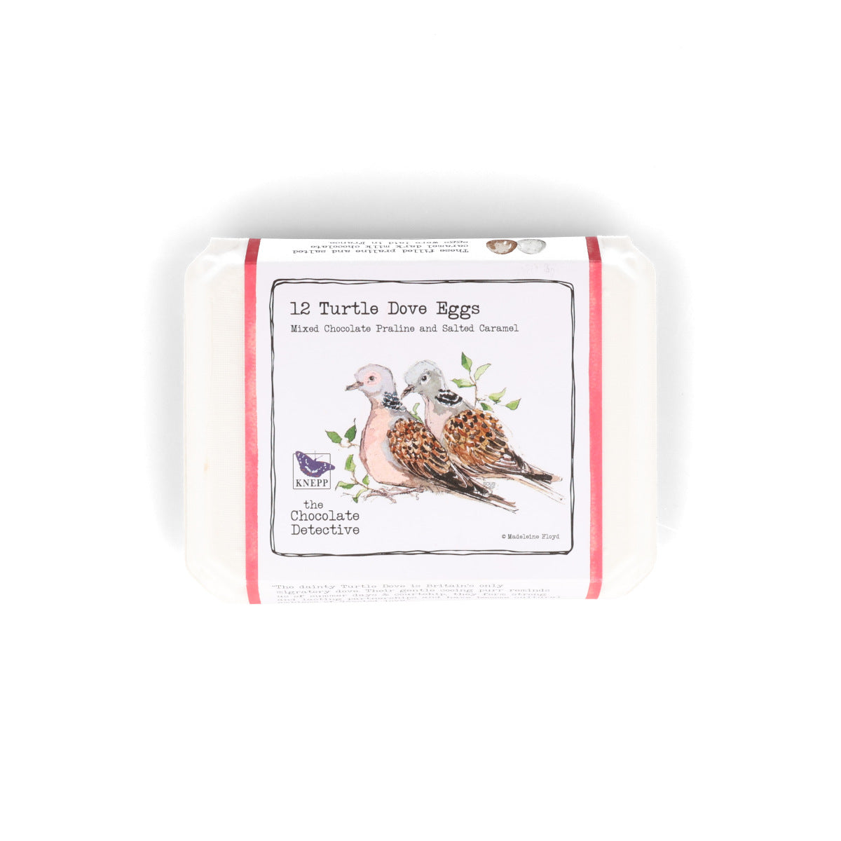 The Chocolate Detective 12 Turtle Dove Chocolate Eggs, 150g | Buy ...