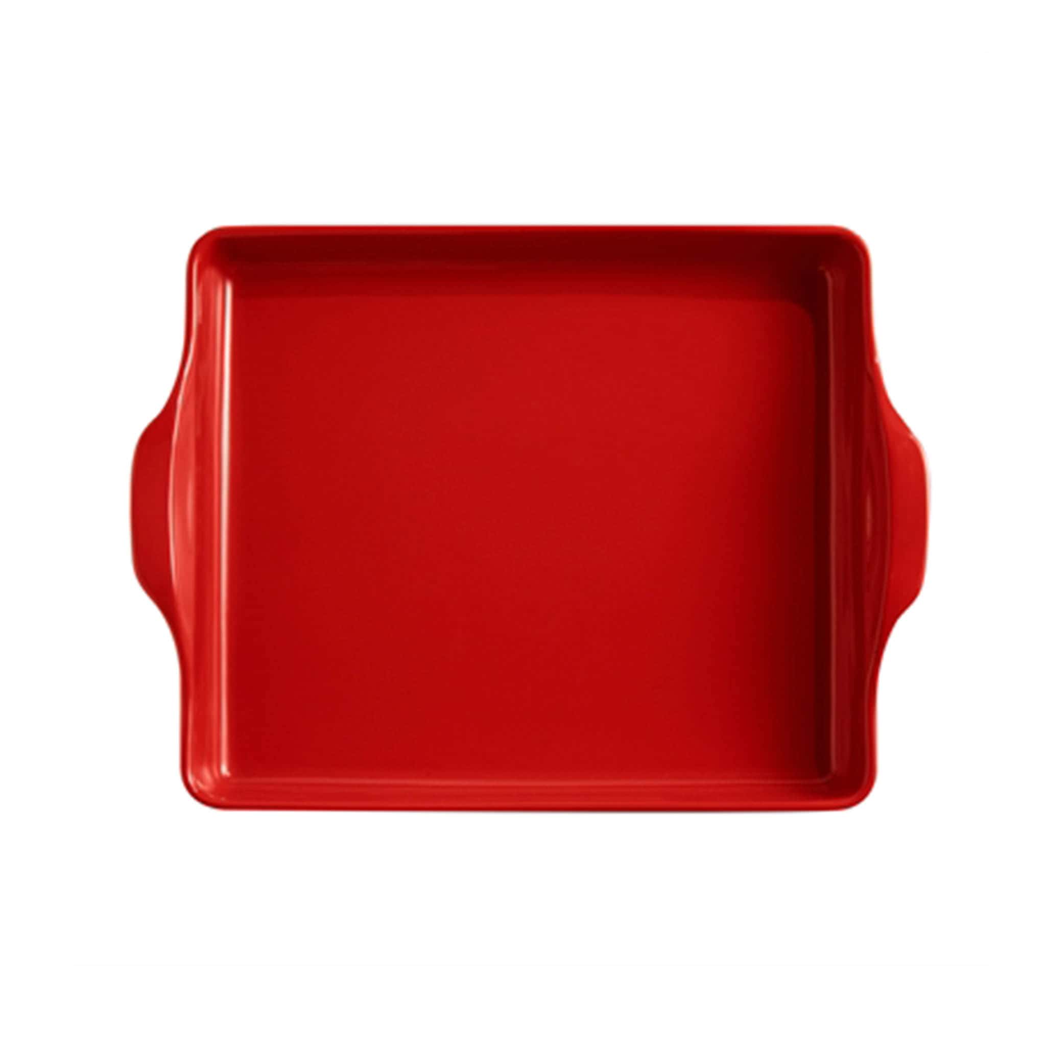 Emile Henry Red Focaccia Bread Baker, 41x32cm | Buy online UK – Sous ...