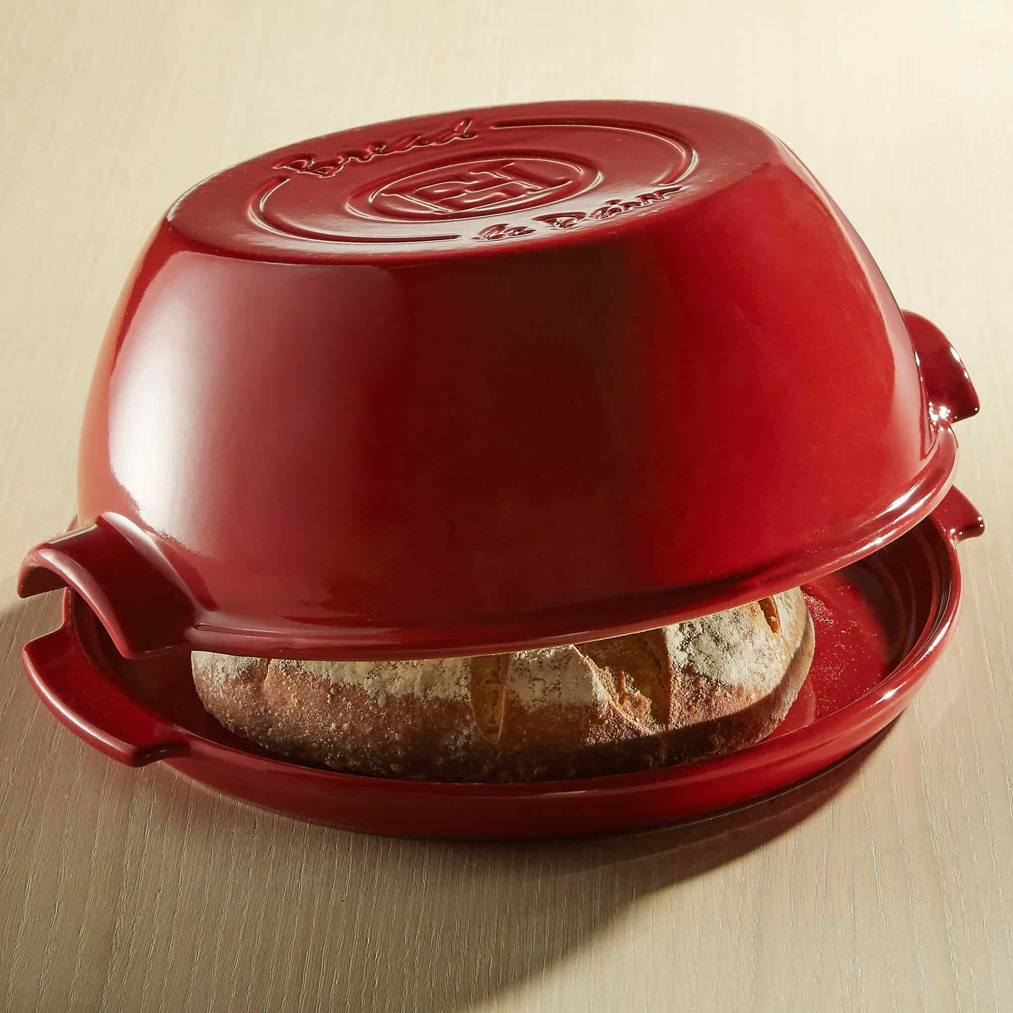 Emile Henry Red Round Bread Baker | Buy online UK – Sous Chef UK