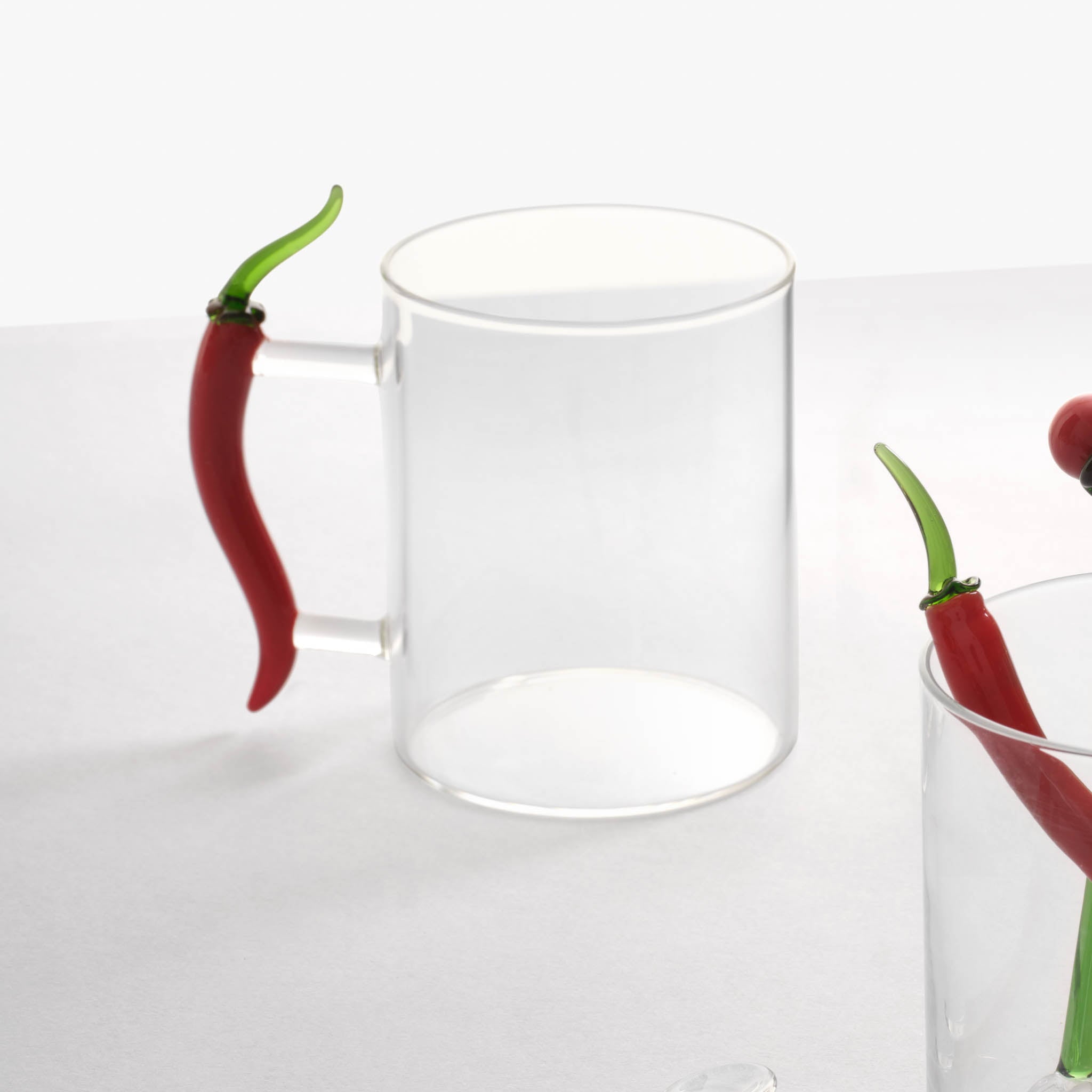 Ichendorf Milano Glass Chilli Pepper Mug, 430ml | Buy online UK – Sous ...
