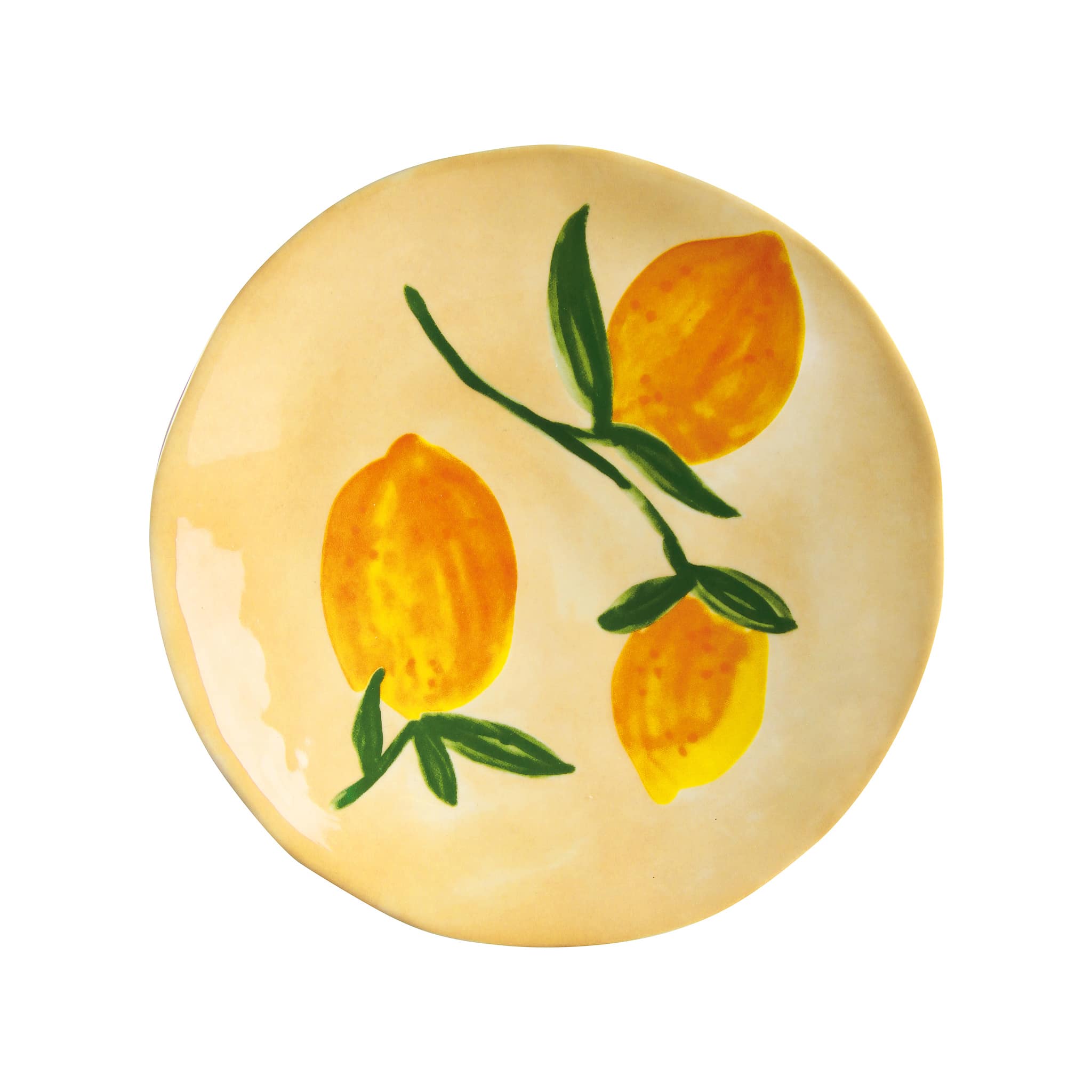 Set of 4 Lemon Side Plates, 16cm | Buy online UK – Sous Chef UK