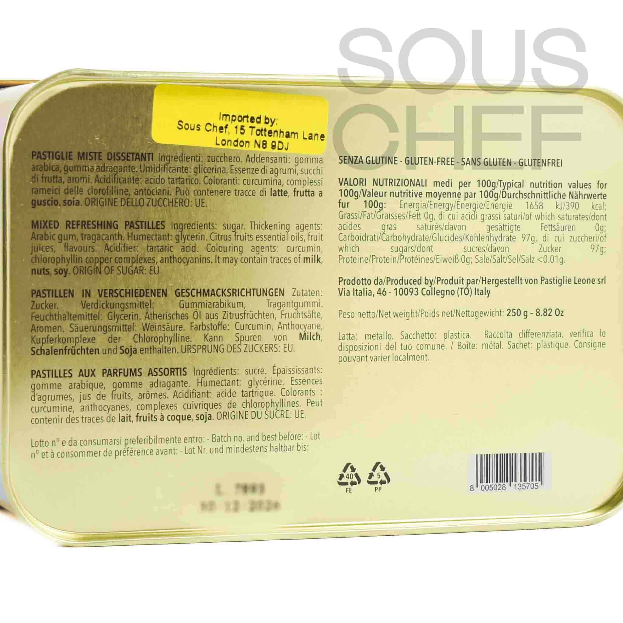 Leone Mixed Refreshing Pastilles in Gift Box, 250g | Buy online UK ...