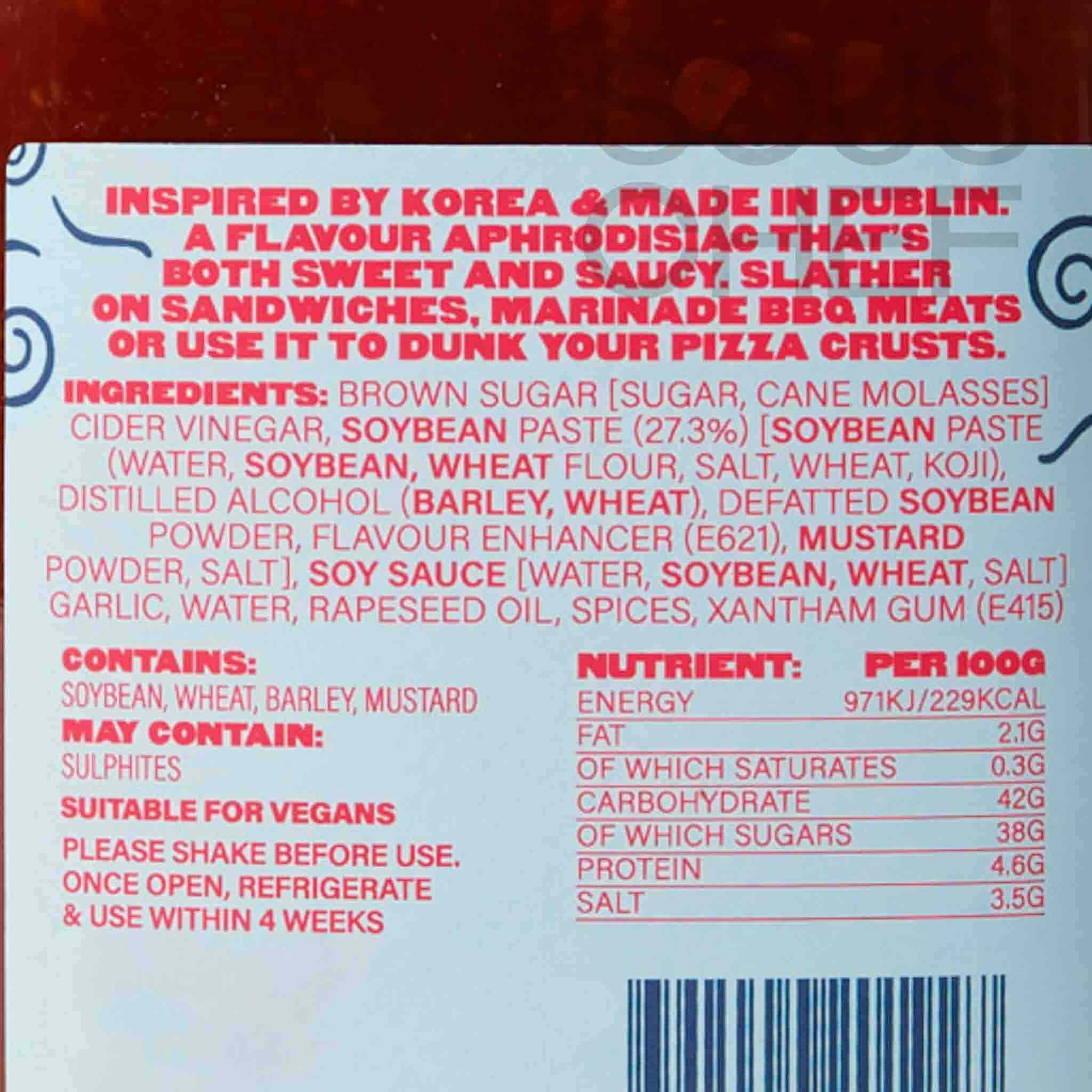 Chimac Korean BBQ Sauce, 350g | Buy online UK – Sous Chef UK