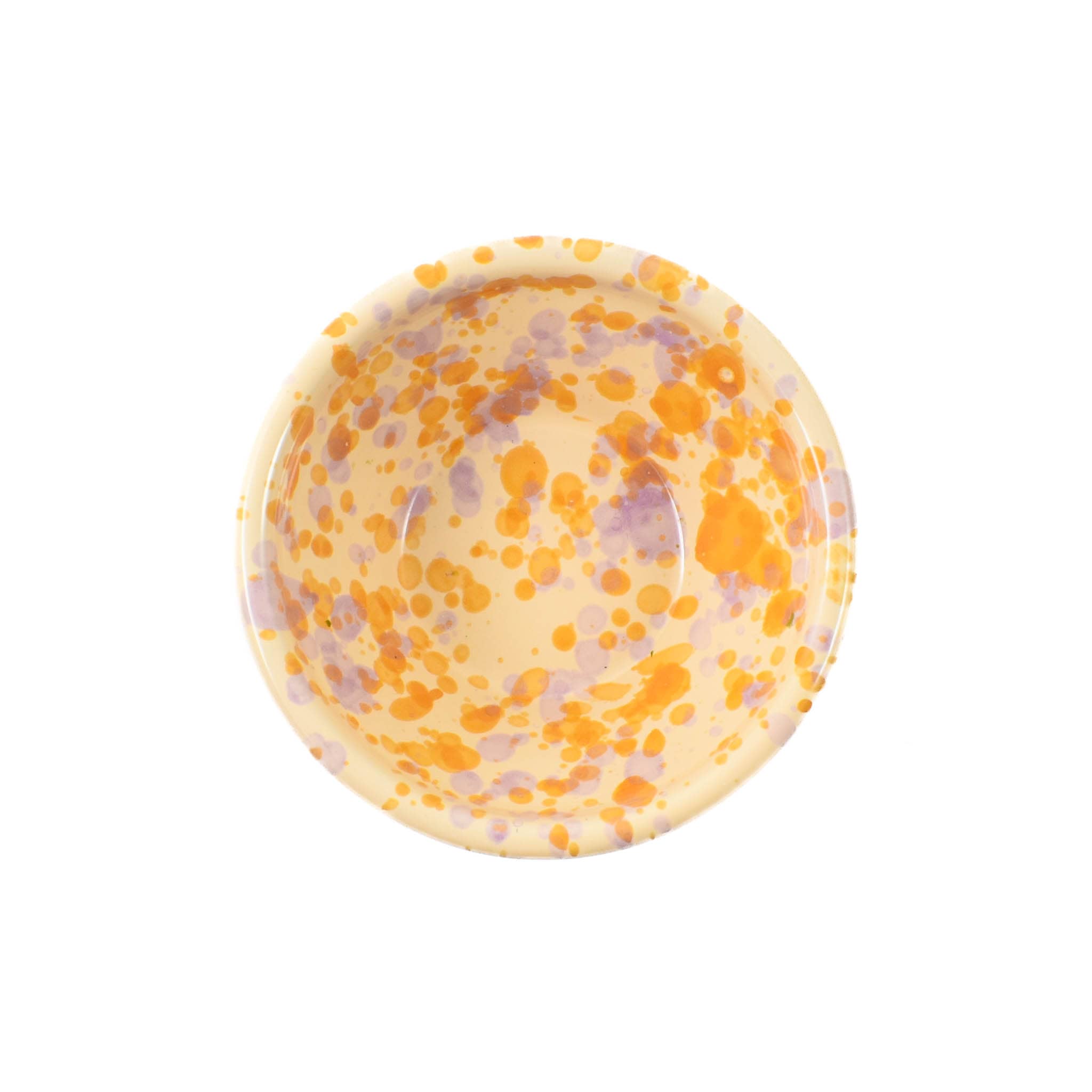 Puglia Lilac and Yellow Splatter Bowl, 12cm | Buy online UK – Sous Chef UK