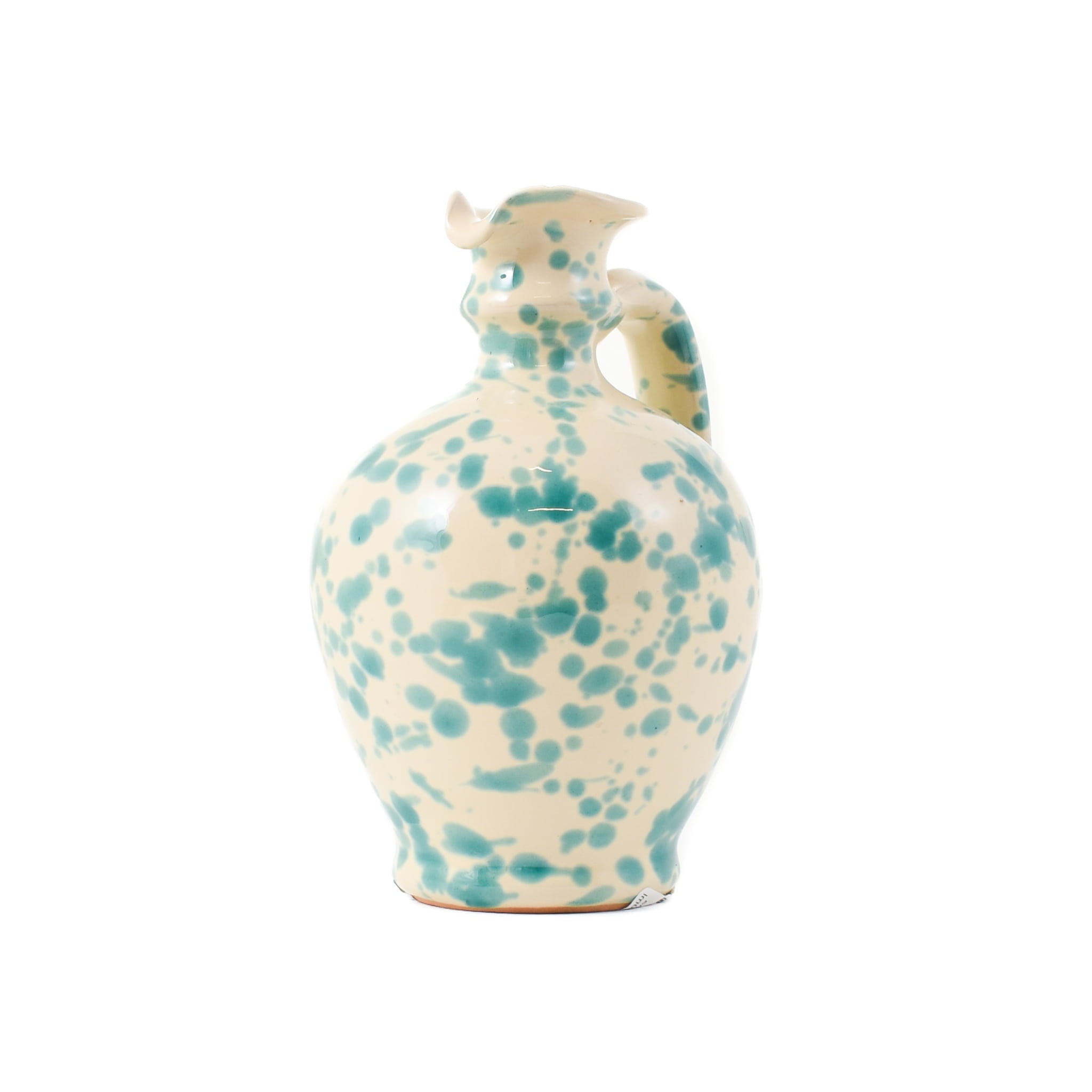 Puglia Aquamarine Splatter Oil Bottle, 250ml | Buy online UK – Sous Chef UK