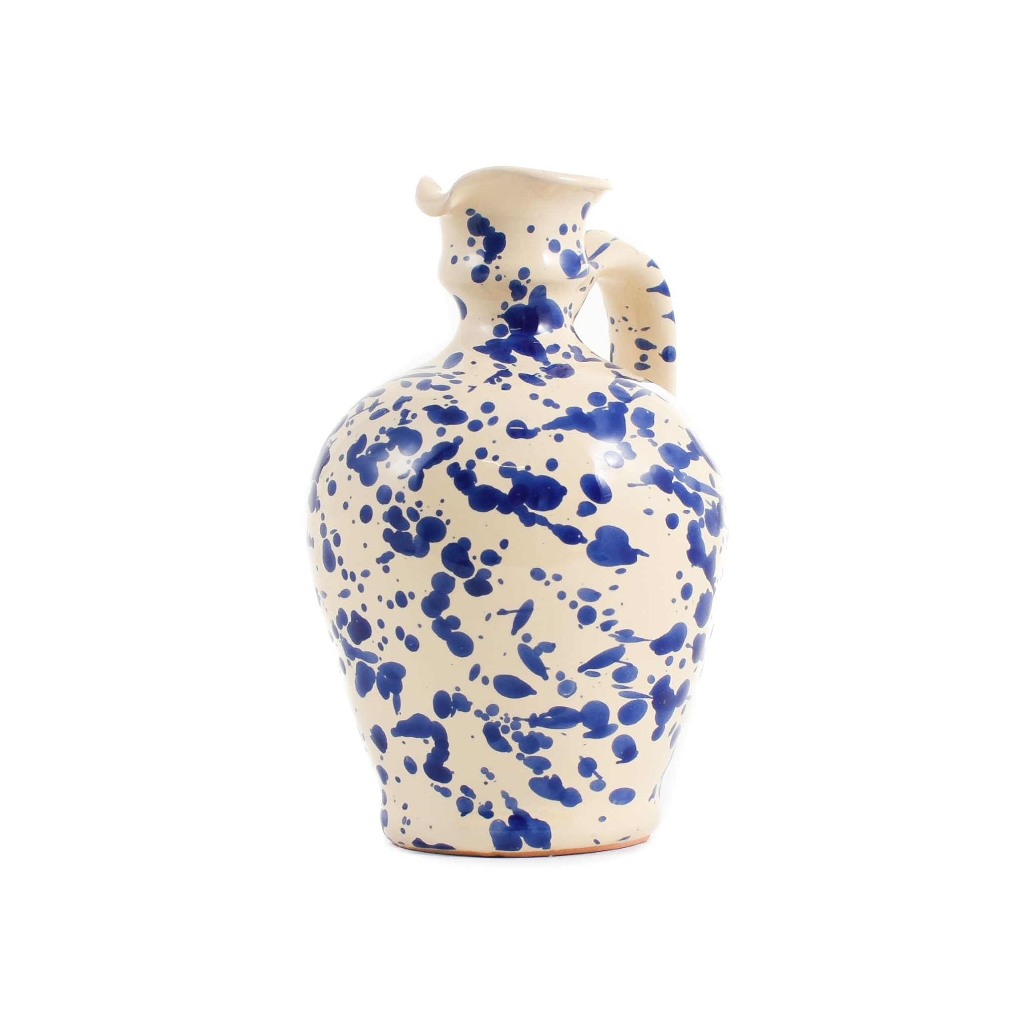 Puglia Blue Splatter Oil Bottle, 250ml | Buy online UK – Sous Chef UK
