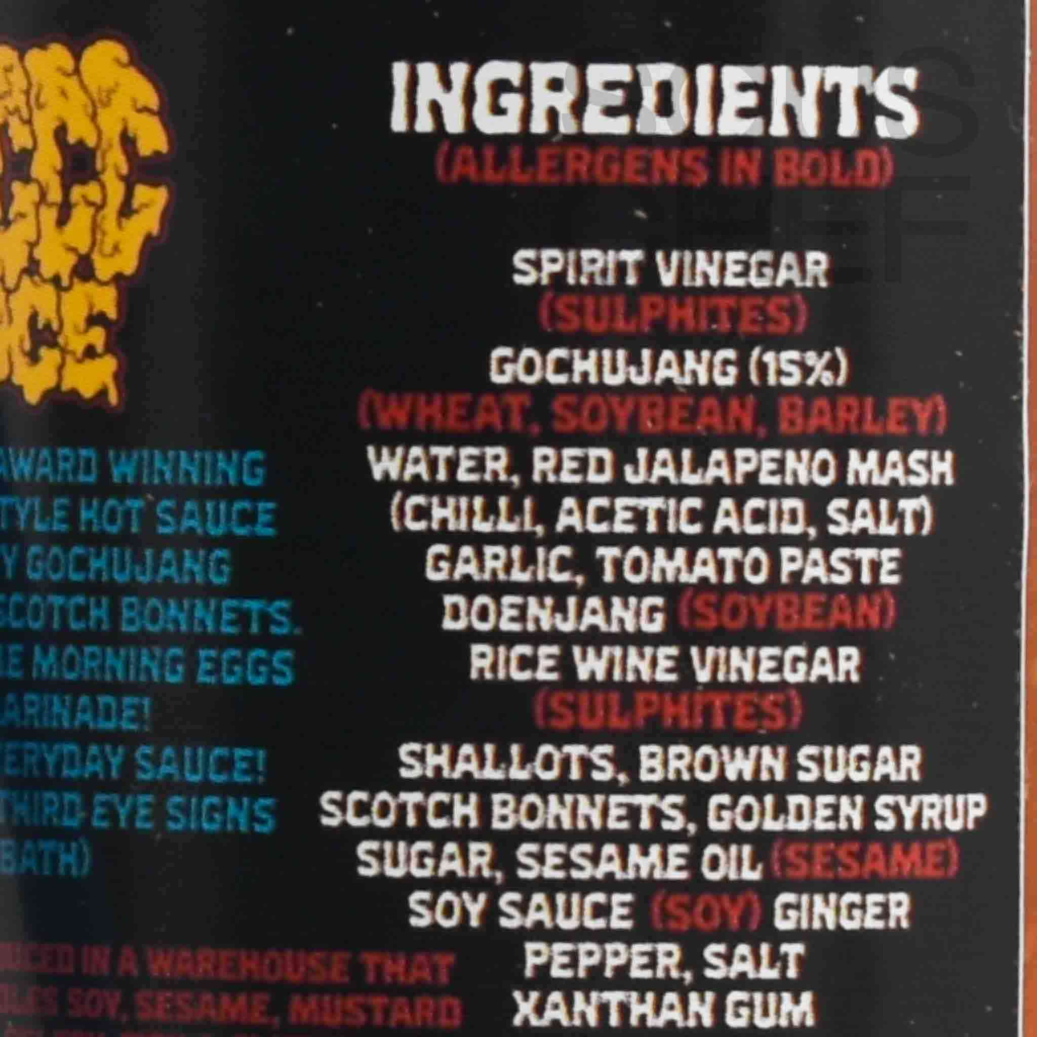 Thiccc Sauce Seoul Food Korean Hot Sauce, 150ml | Buy online UK – Sous ...