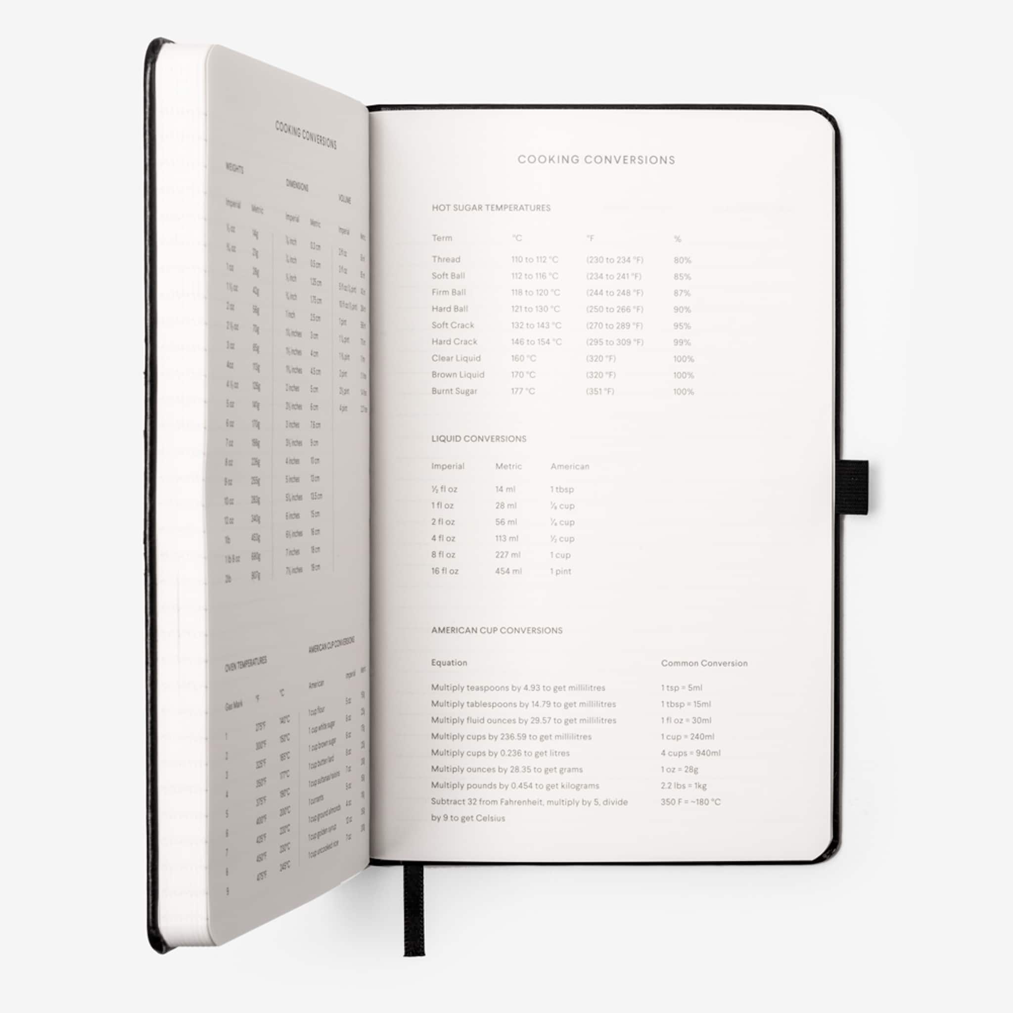 Stone Journal The Classic Black Chef's Notebook | Buy online UK – Sous ...