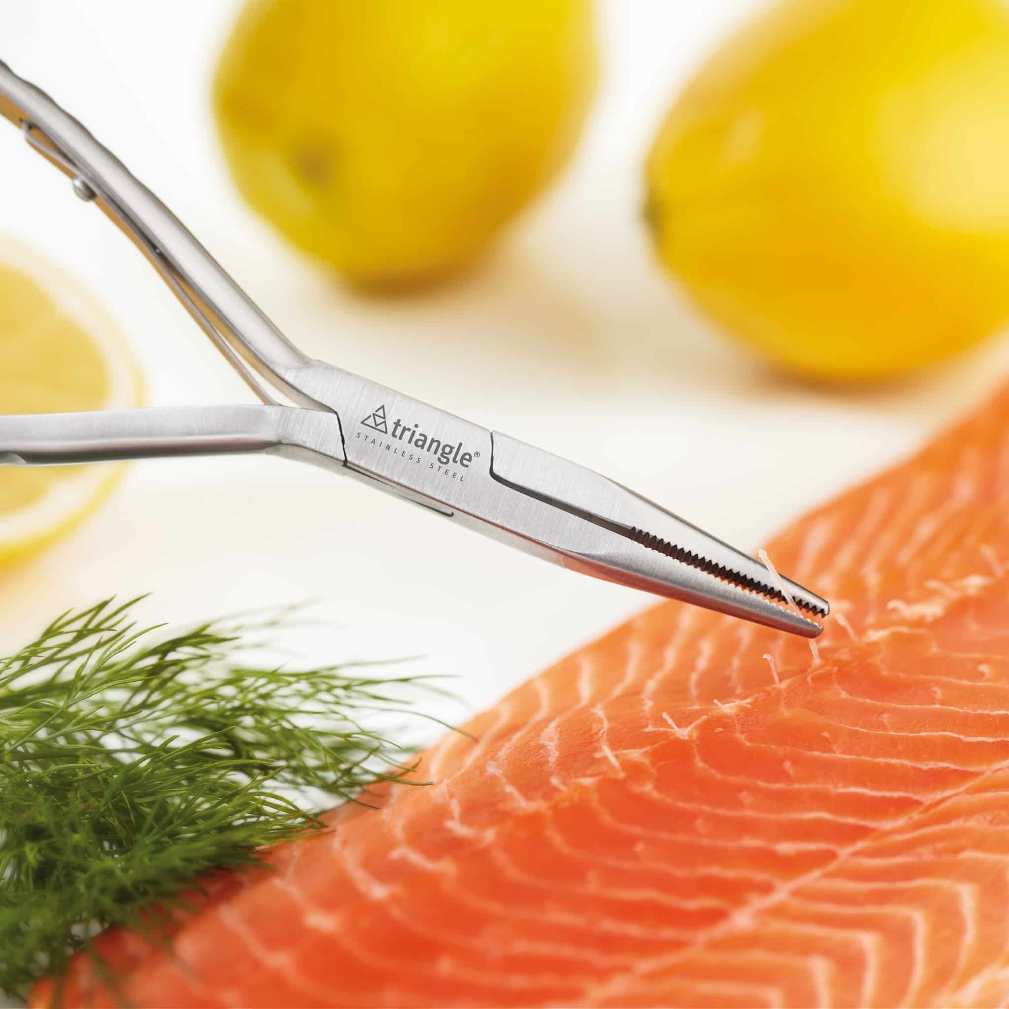 Triangle Stainless Steel Fish Bone Pliers | Buy online UK – Sous Chef UK