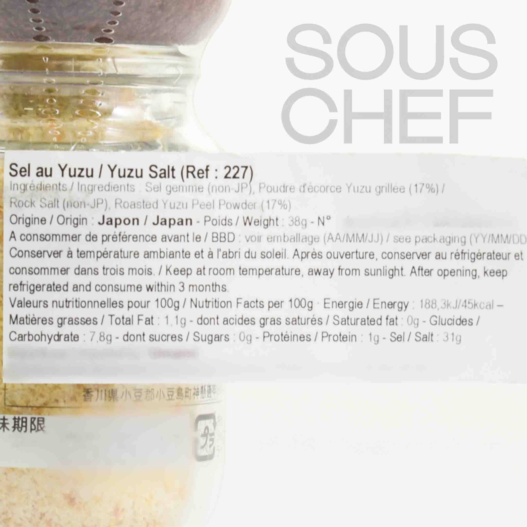 Yuzu Salt, 38g | Buy online UK – Sous Chef UK