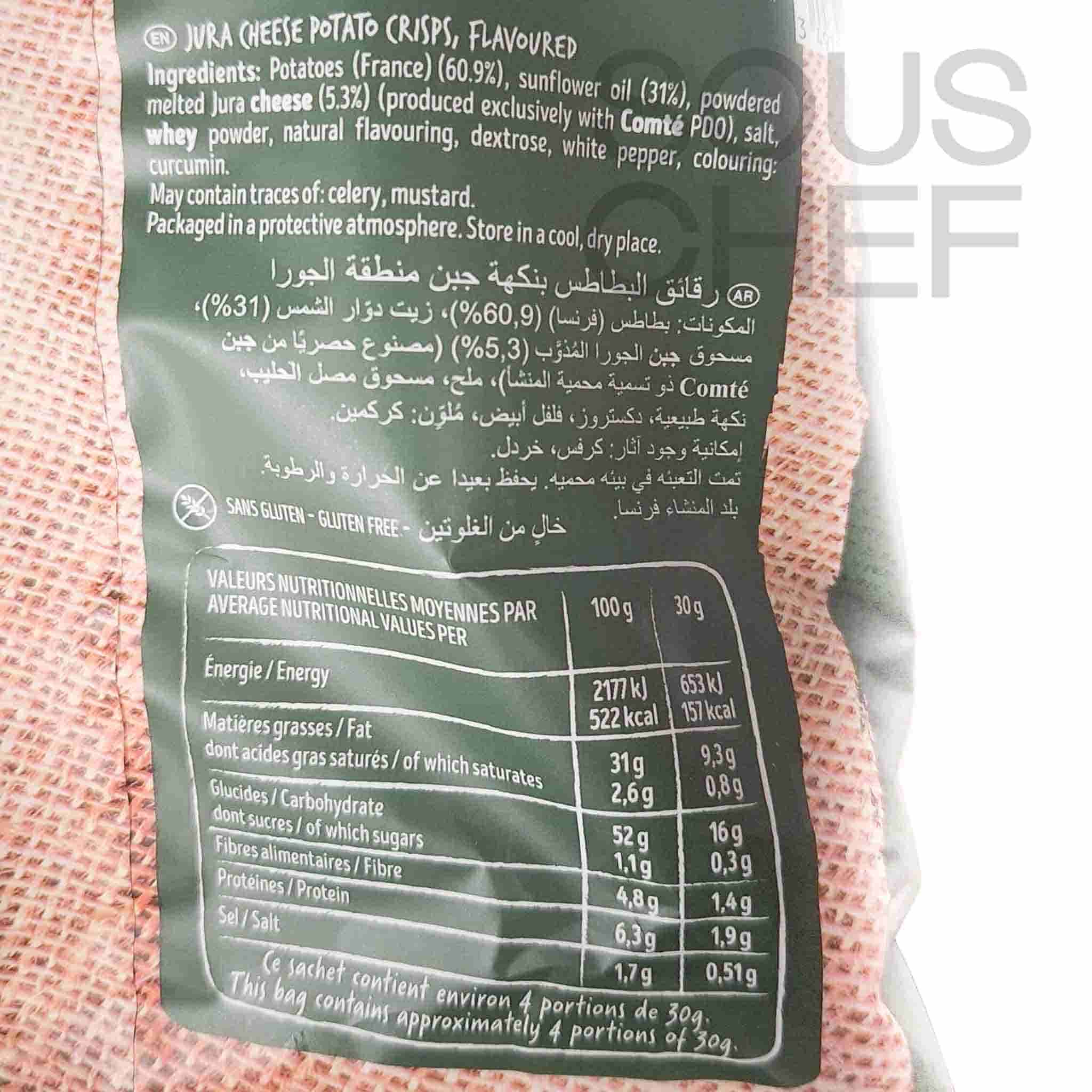 Bret's Jura Cheese Crisps, 125g | Buy online UK – Sous Chef UK