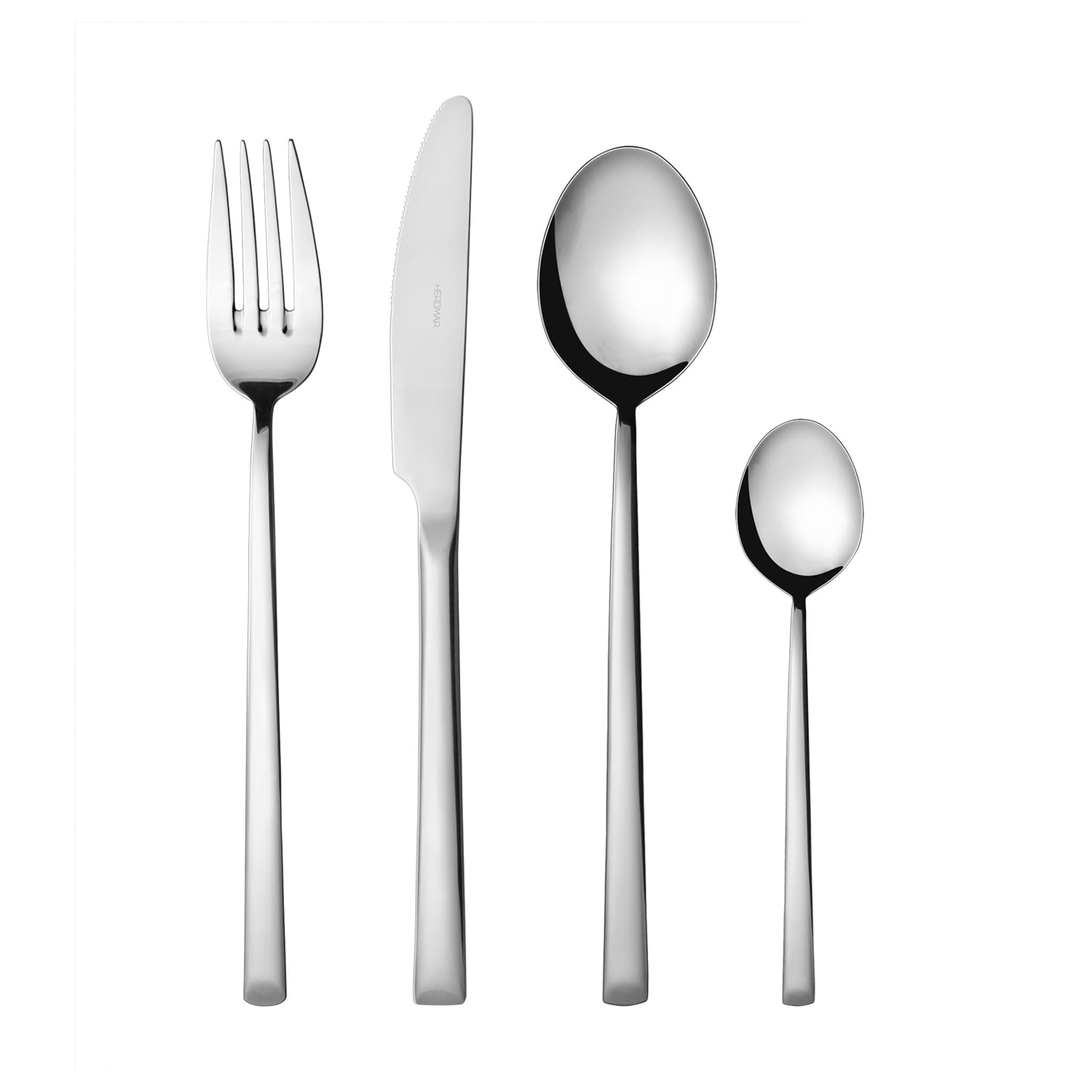Arco Polished Stainless Steel 4 Piece Place Setting Cutlery Set | Buy ...