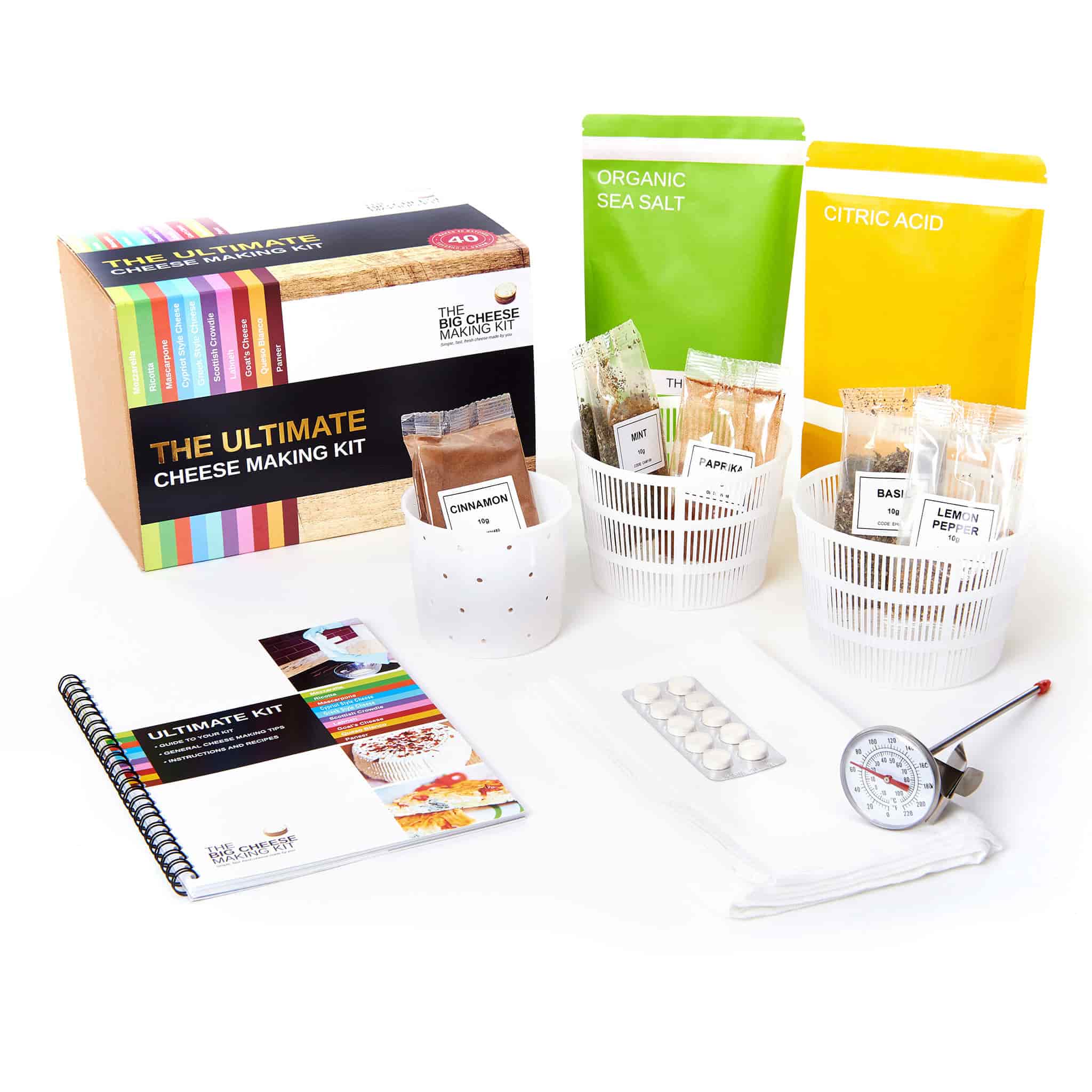 The Ultimate Cheese Making Kit | Buy online at Sous Chef UK
