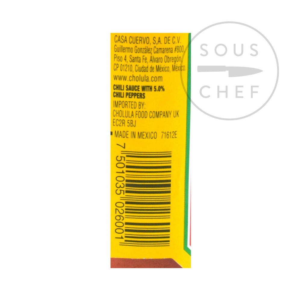 Cholula Original Hot Sauce 150ml | Buy online today at Sous Chef UK