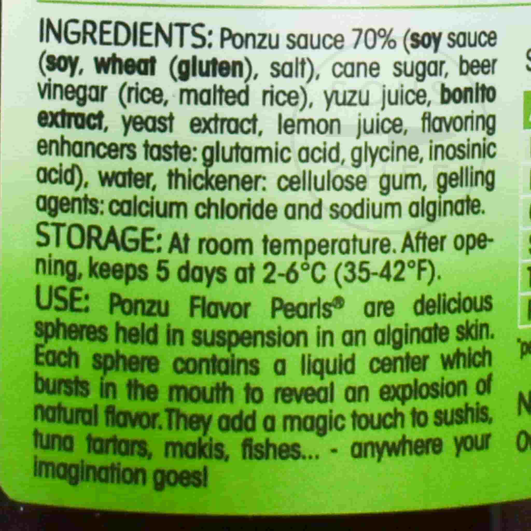 Ponzu Flavour Pearls, 200g | Buy online UK – Sous Chef UK