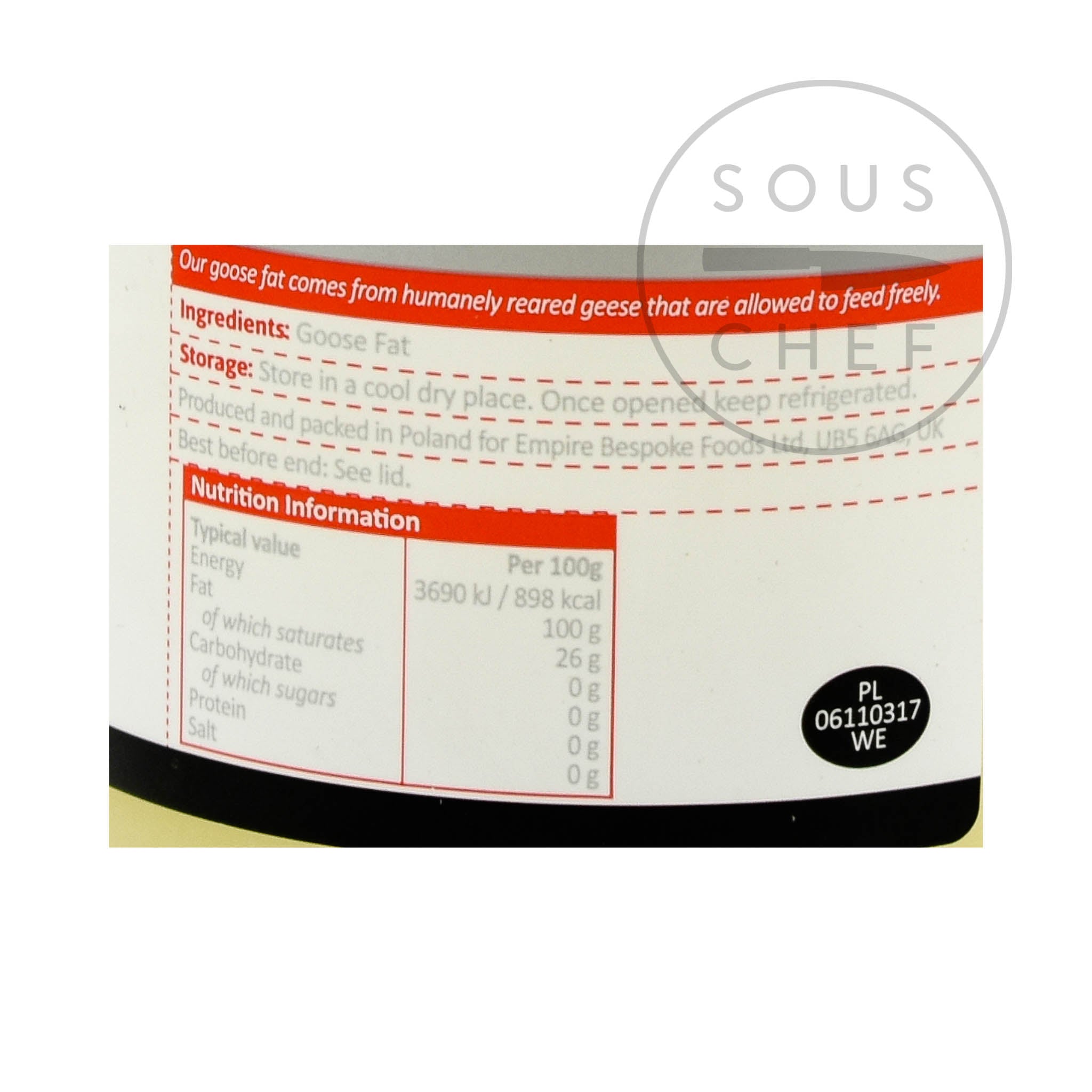Goose Fat | Buy Online | Sous Chef UK