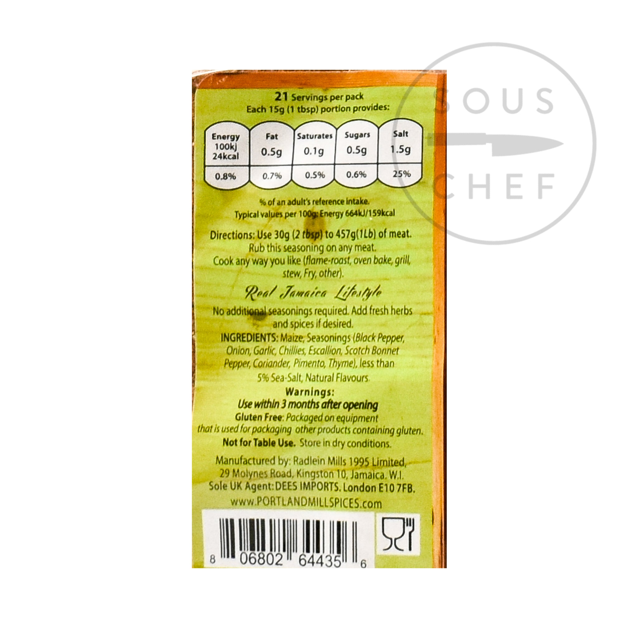 Portland Jamaican All Purpose Seasoning | Buy Online UK – Sous Chef UK