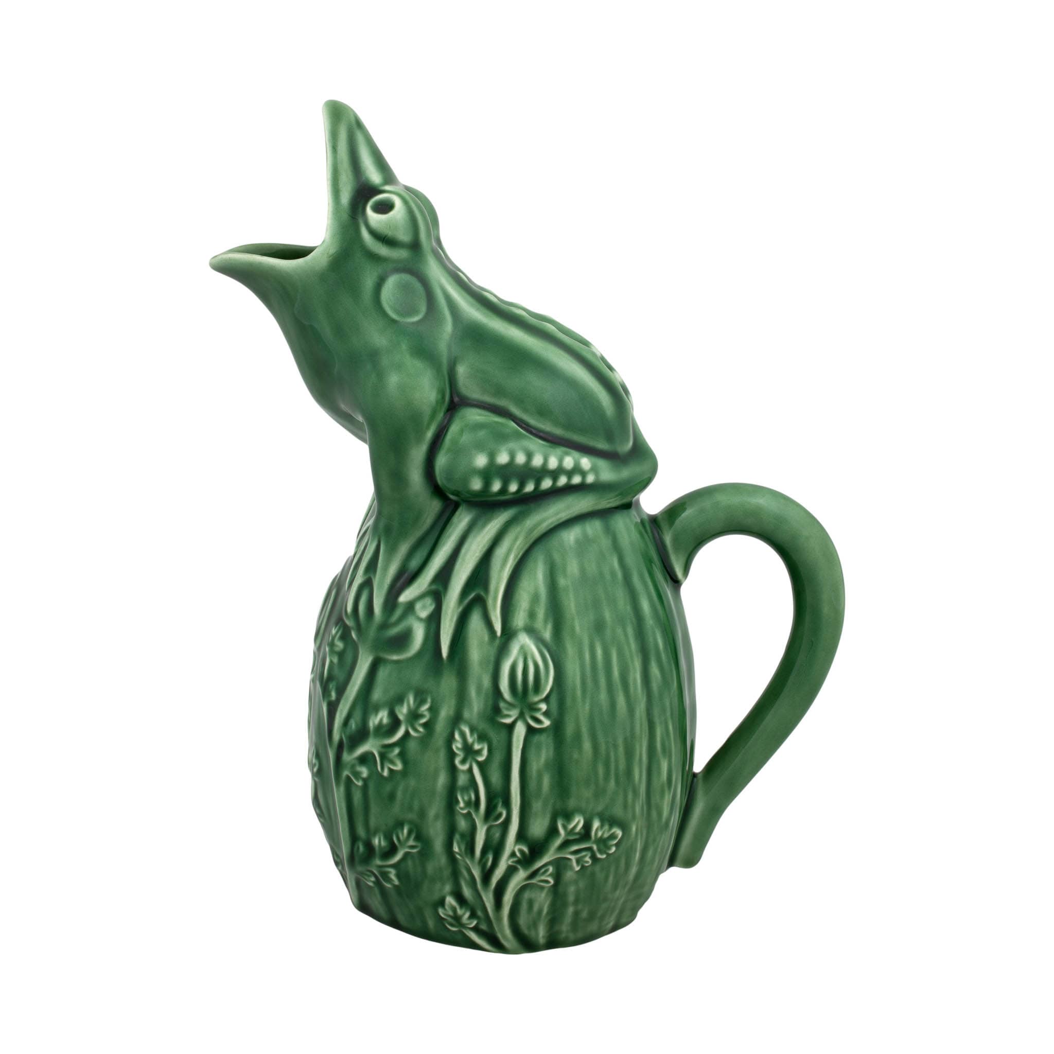 Bordallo Pinheiro Green Frog Pitcher | Buy online UK – Sous Chef UK