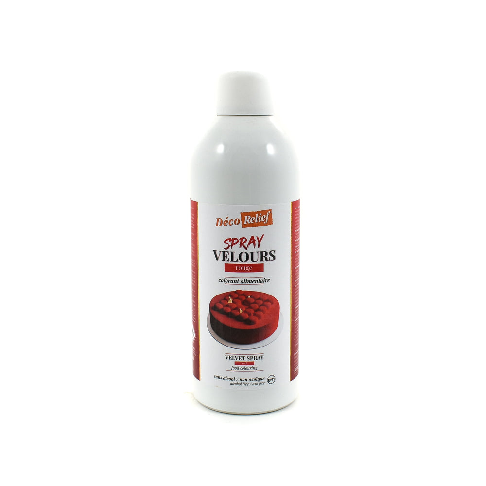 Deco Relief Red Velvet Spray 400ml | Buy online UK – Sous Chef UK
