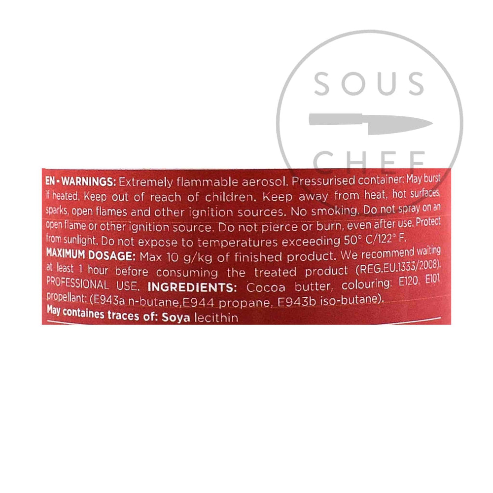 Deco Relief Red Velvet Spray 400ml | Buy online UK – Sous Chef UK