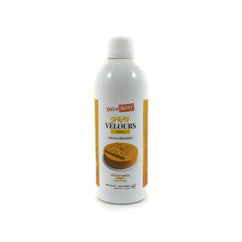 Deco Relief Yellow Velvet Spray 400ml | Buy online UK – Sous Chef UK