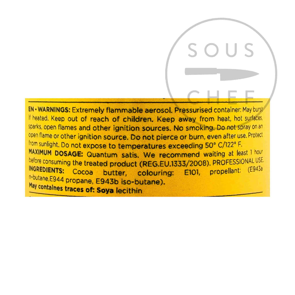 Deco Relief Yellow Velvet Spray 400ml | Buy online UK – Sous Chef UK