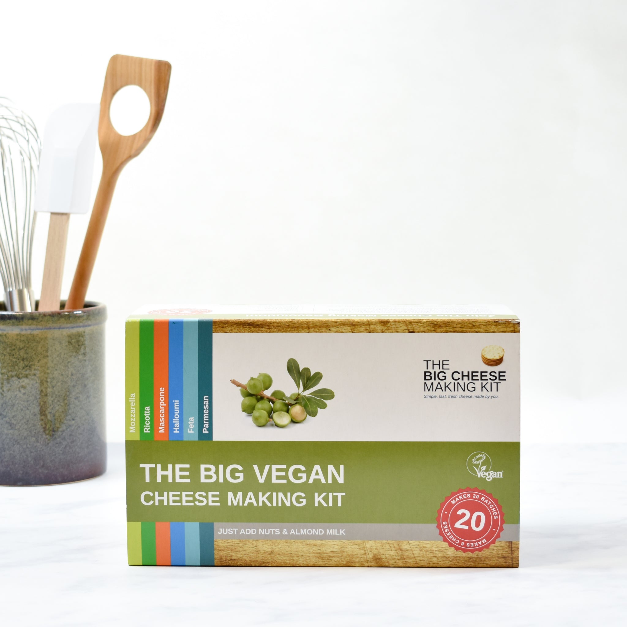 The Big Vegan Cheese Making Kit - Buy online today at Sous Chef UK