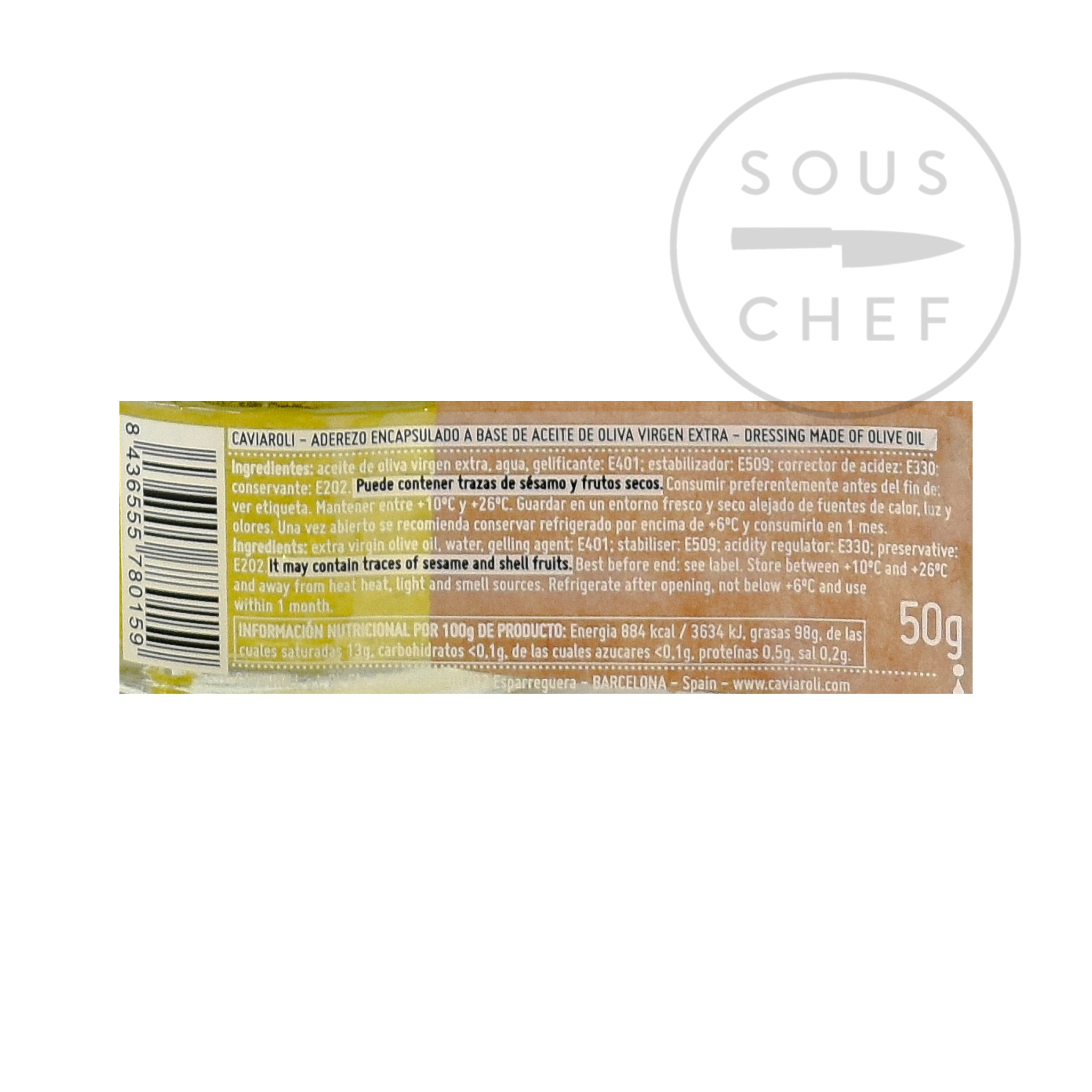 Caviaroli Basil Oil Pearls - Buy online today at Sous Chef UK