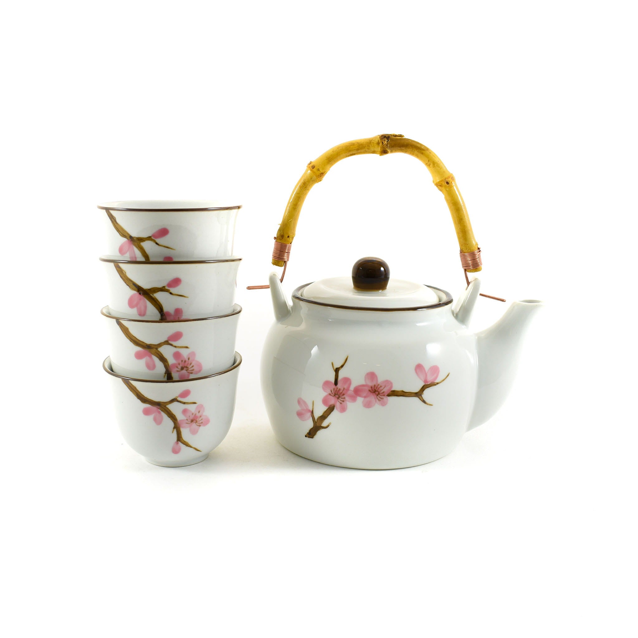 Pink Sakura Tea Set 800ml | Buy online at Sous Chef UK