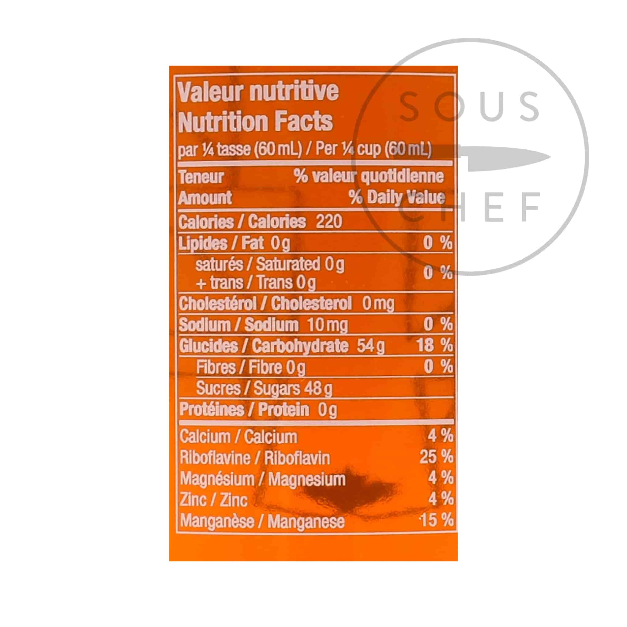 Escuminac Organic Extra Rare Light Maple Syrup | Buy Online | Sous Chef UK