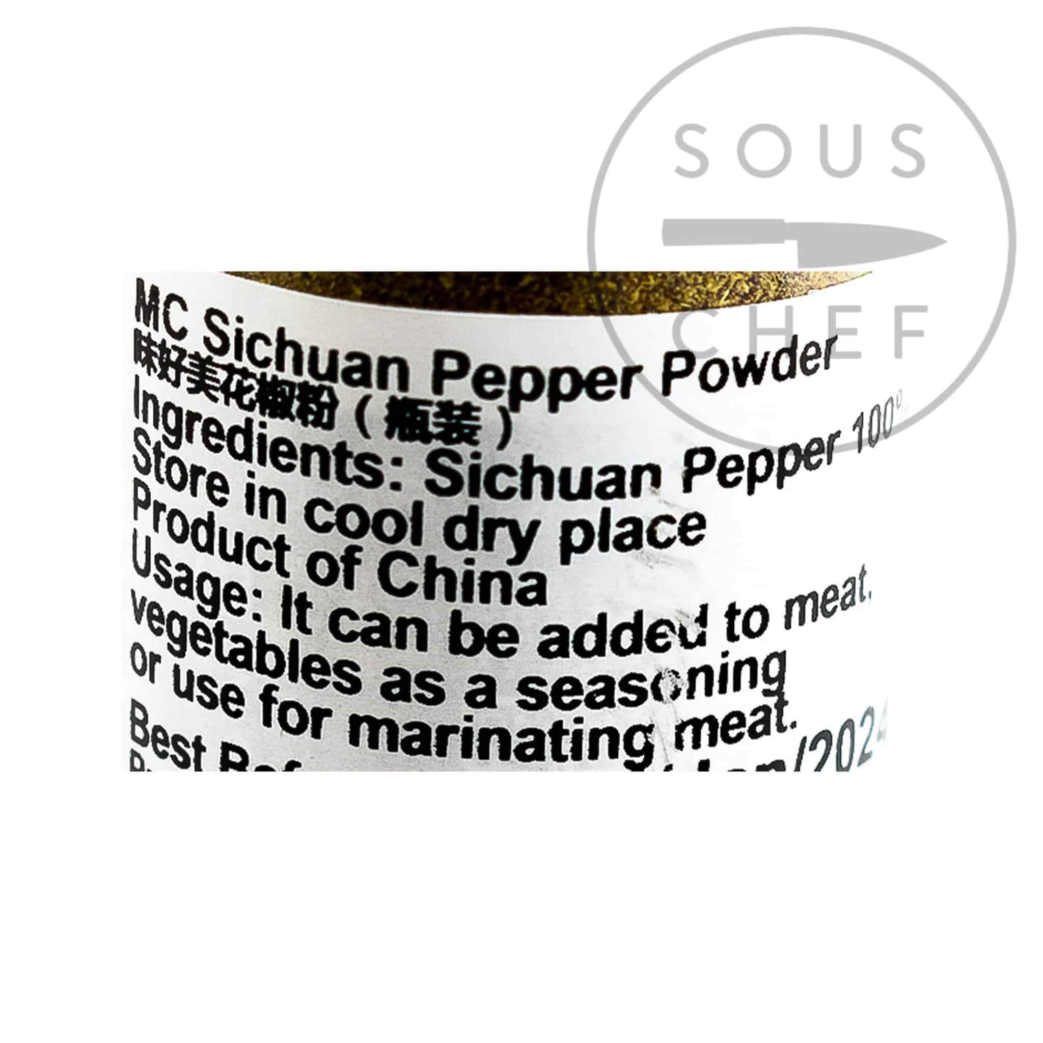Sichuan Pepper Powder 24g | Buy online at Sous Chef UK