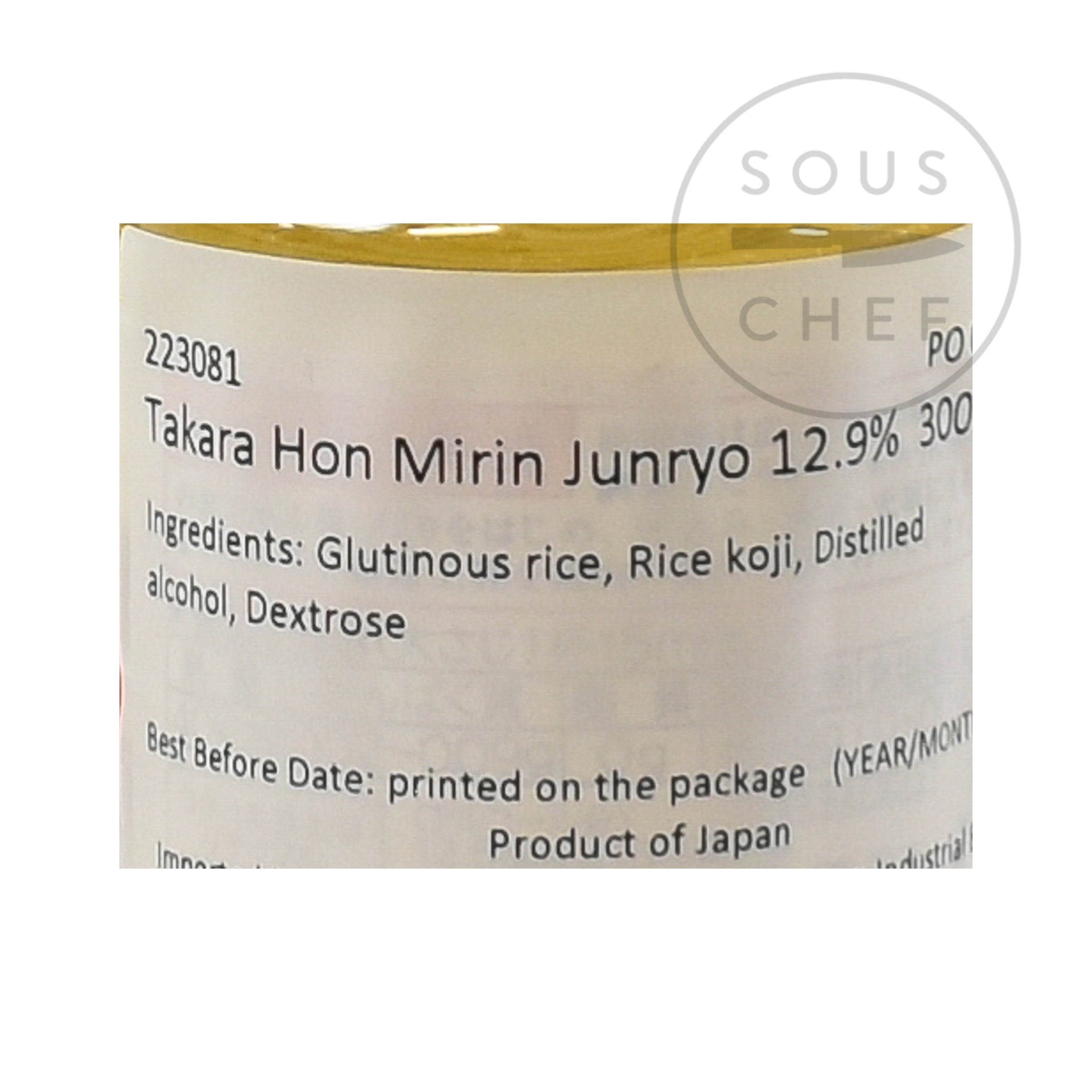 Hon Mirin Japanese Rice Wine | Buy Online | Sous Chef UK
