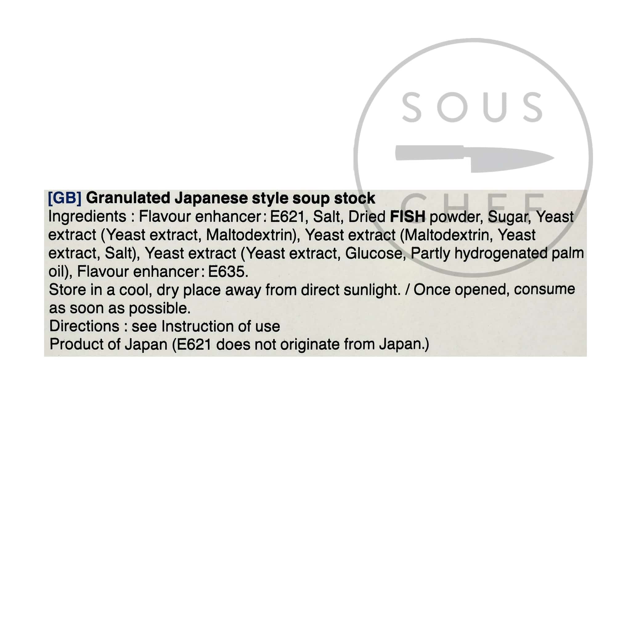 Shimaya Dashi No Moto Powder 1Kg | Buy online UK – Sous Chef UK