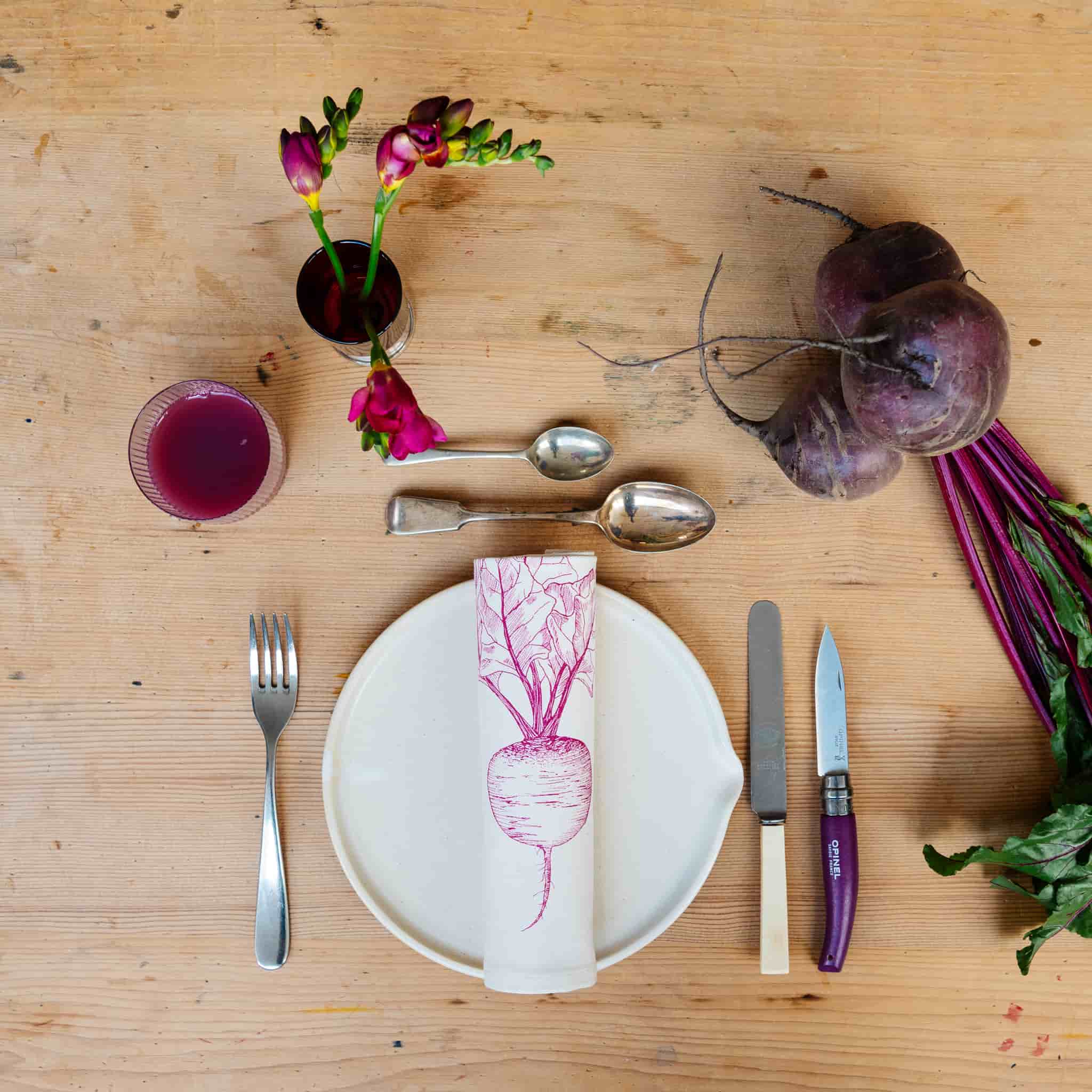 Garden Veg Mixed Design Napkins Box of 6 | Buy online UK – Sous Chef UK