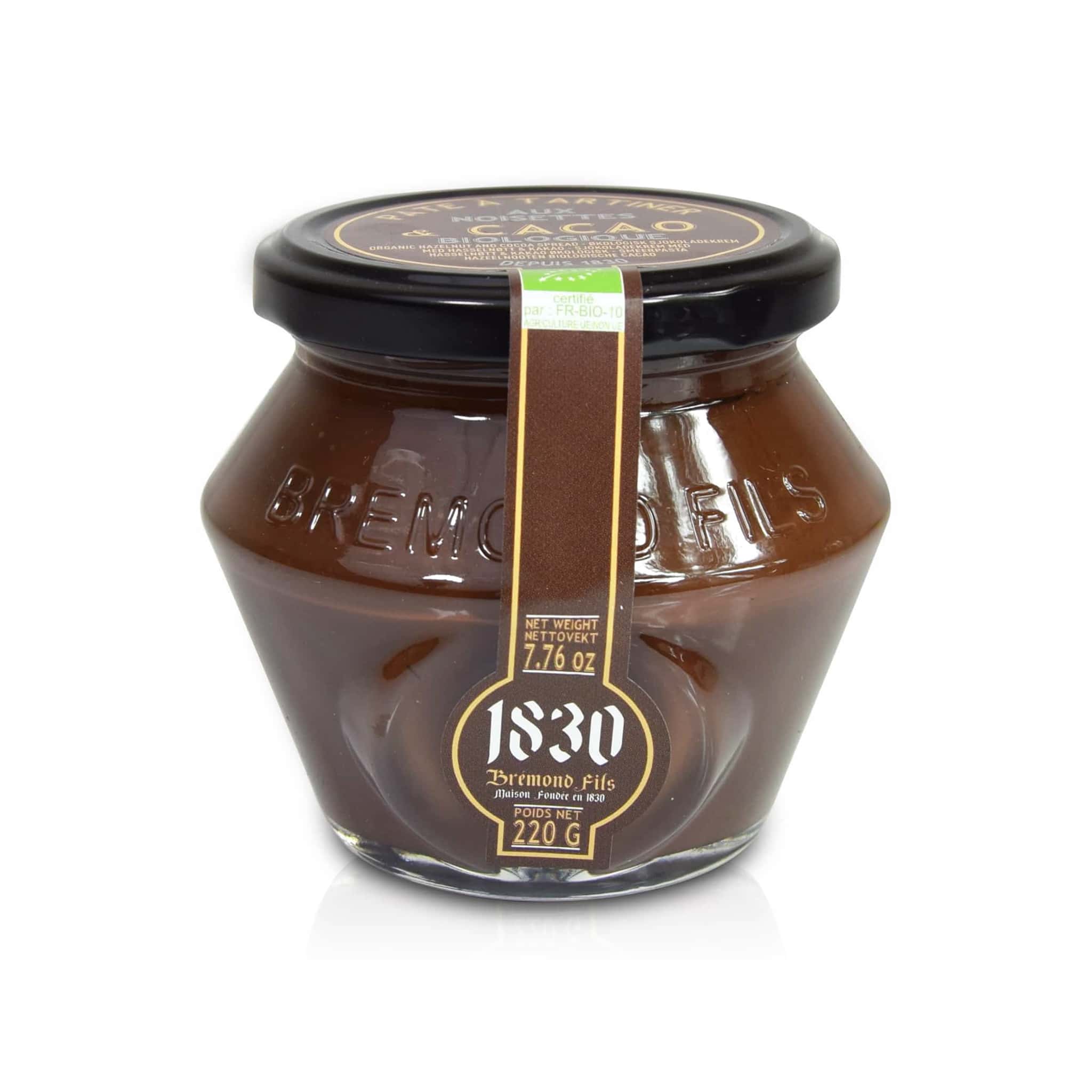 Maison Bremond Organic Hazelnuts And Cocoa Spread 220g | Buy online UK ...