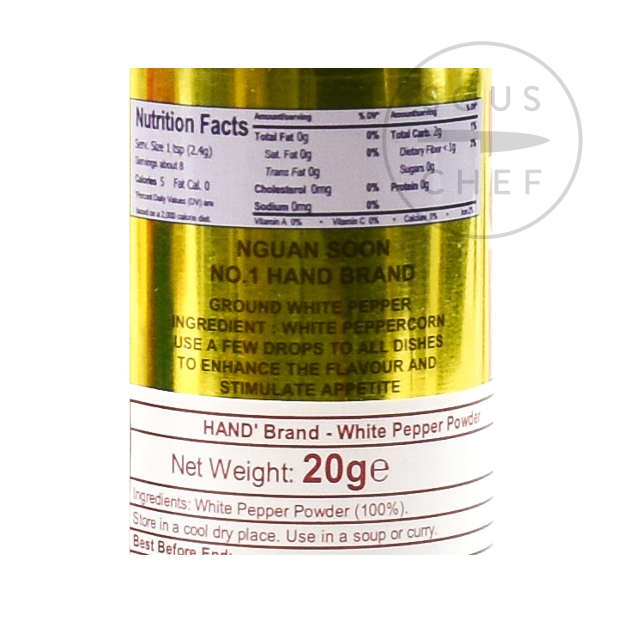 Thai "Hand" White Pepper Powder | Buy Online | Sous Chef UK