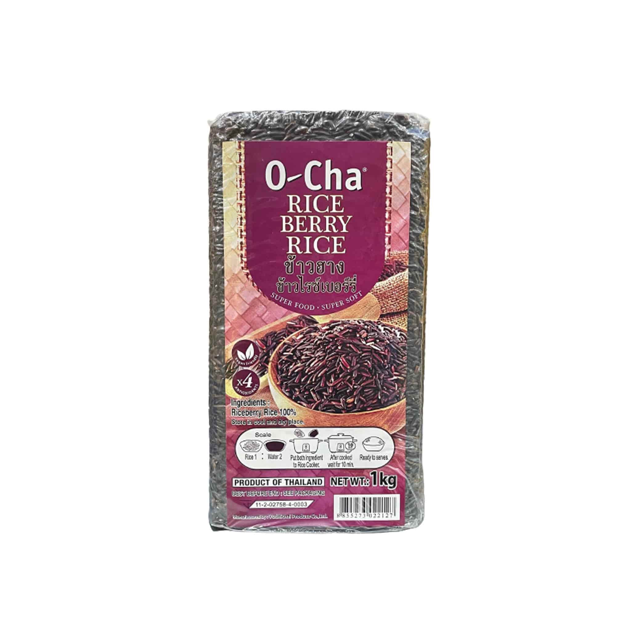 O Cha Red Berry Rice, 1kg | Buy online UK – Sous Chef UK